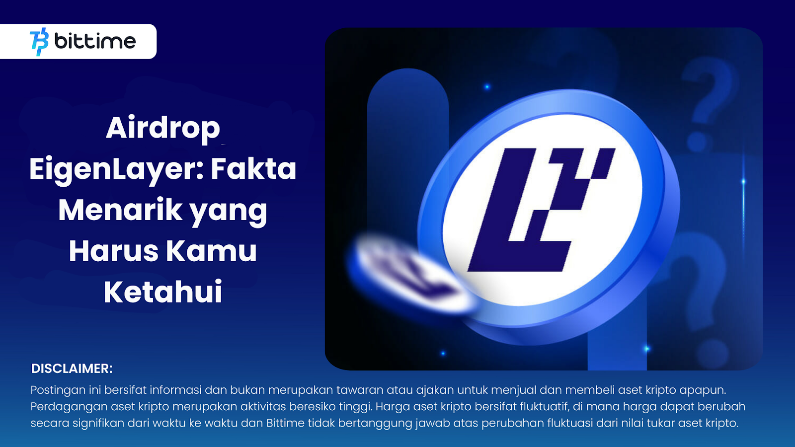 Airdrop EigenLayer: Fakta Menarik yang Harus Kamu Ketahui! – Bittime