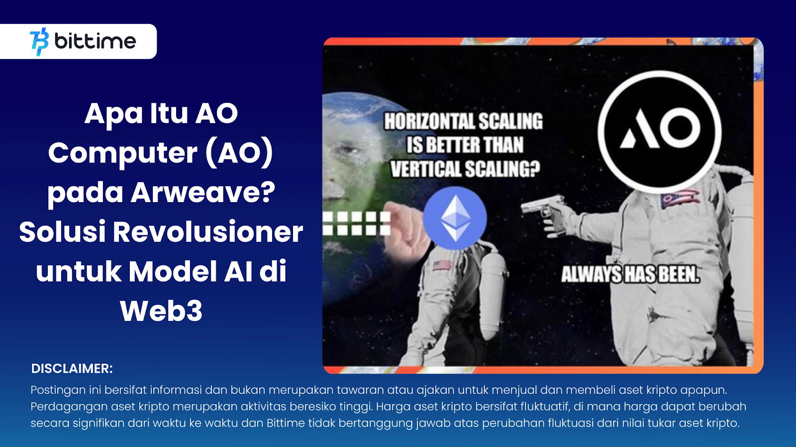 Apa Itu AO Computer (AO) pada Arweave? Solusi Revolusioner untuk Model AI di Web3 – Bittime