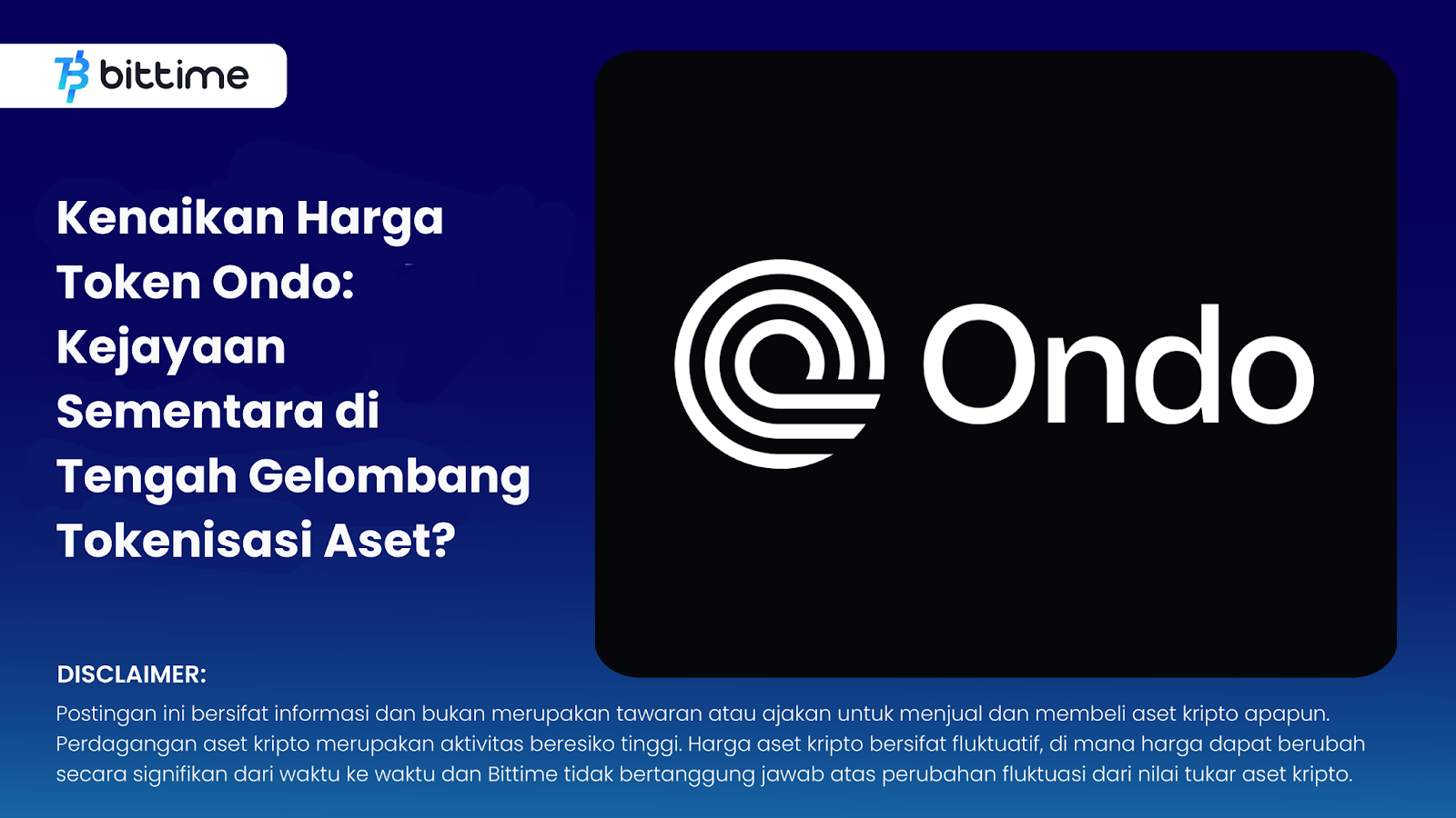 Kenaikan Harga Token Ondo: Kejayaan Sementara di Tengah Gelombang ...
