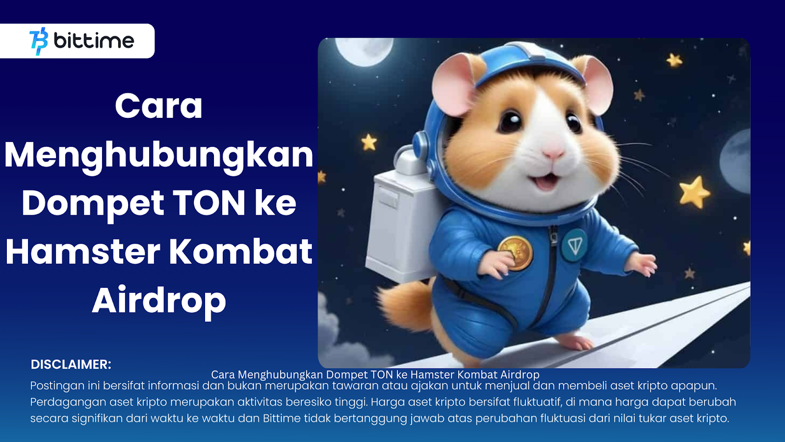 Cara Menghubungkan Dompet TON ke Hamster Kombat Airdrop – Bittime
