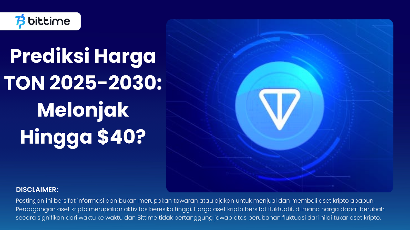 Prediksi Harga TON 2025-2030: Melonjak Hingga $40? – Bittime