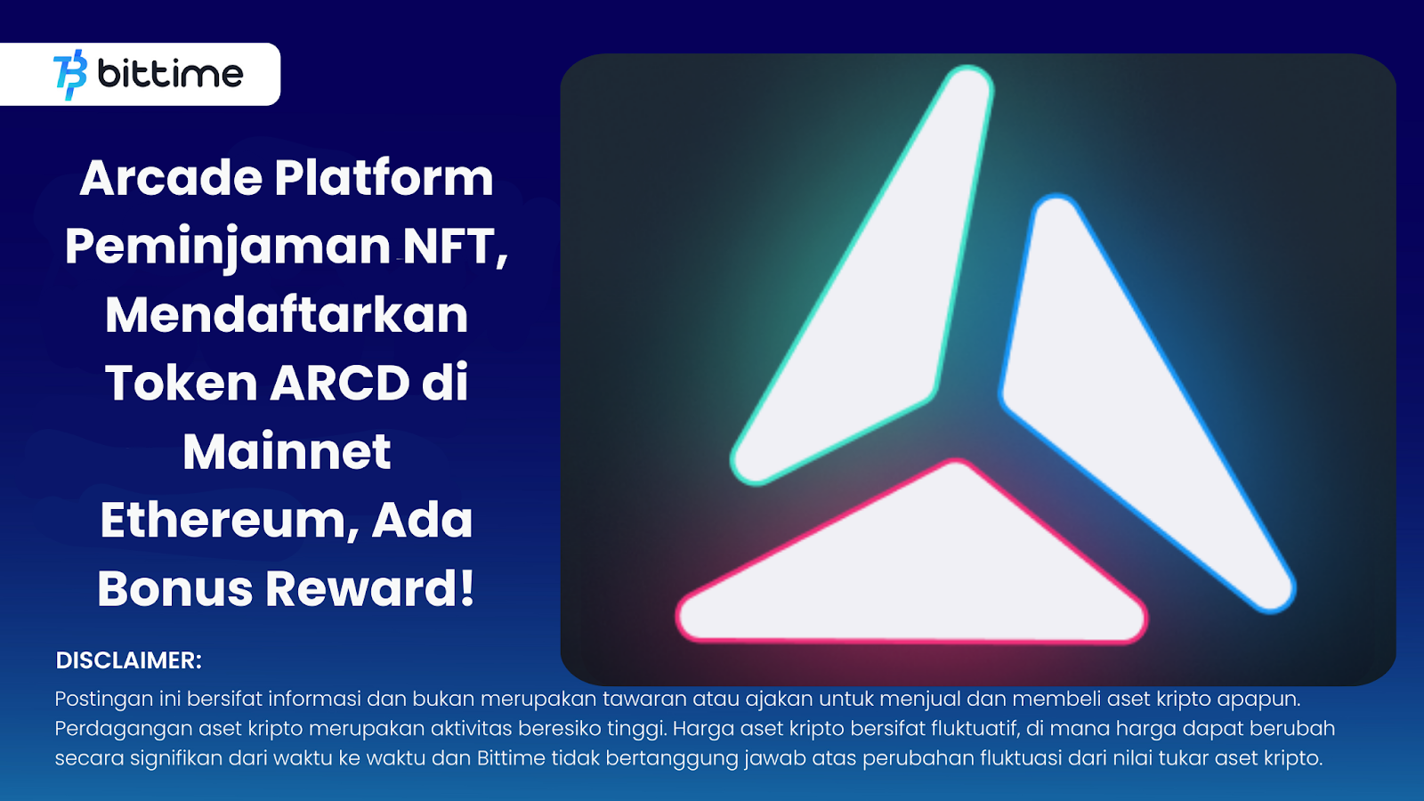 Arcade Platform Peminjaman NFT, Mendaftarkan Token ARCD di Mainnet ...