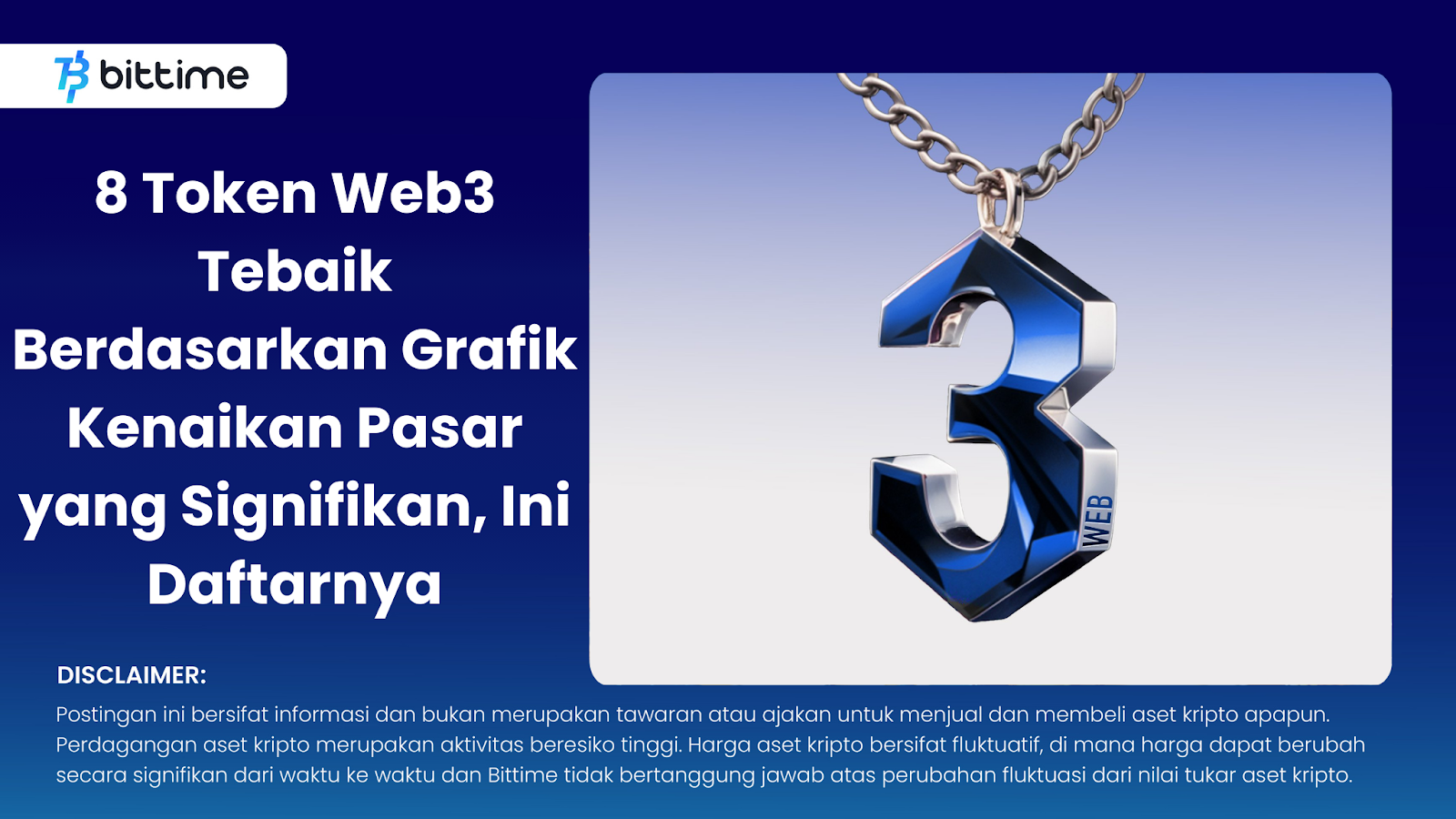 8 Token Web3 Tebaik Berdasarkan Grafik Kenaikan Pasar yang Signifikan, Ini Daftarnya – Bittime