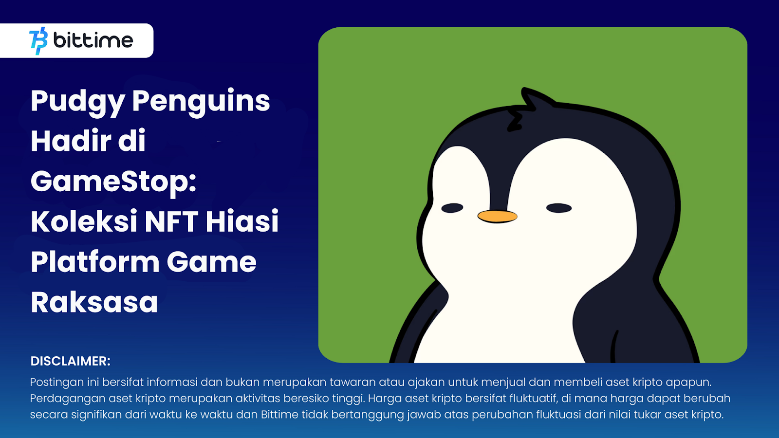 Pudgy Penguins Hadir di GameStop: Koleksi NFT Hiasi Platform Game ...