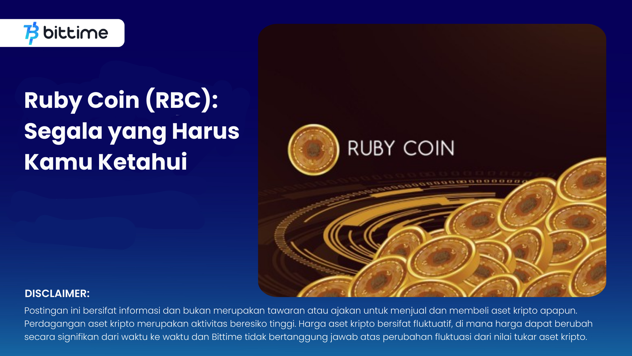 Ruby Coin (RBC): Segala yang Harus Kamu Ketahui – Bittime