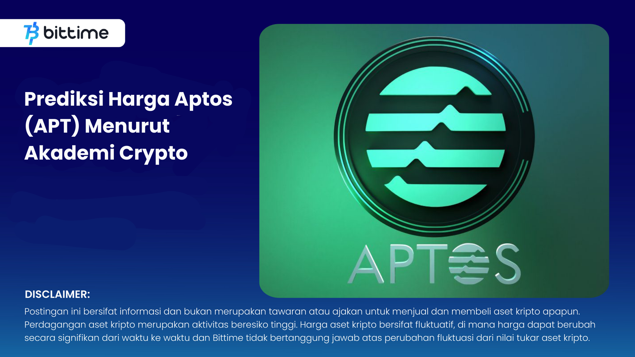 Prediksi Harga Aptos (APT) Menurut Akademi Crypto, Tembus Berapa Ya? – Bittime