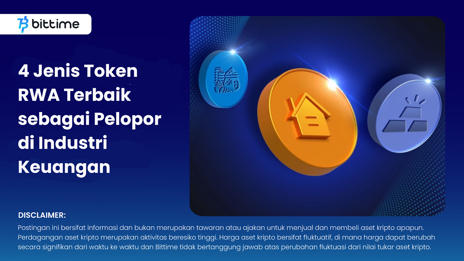 4 Jenis Token RWA Terbaik sebagai Pelopor di Industri Keuangan – Bittime