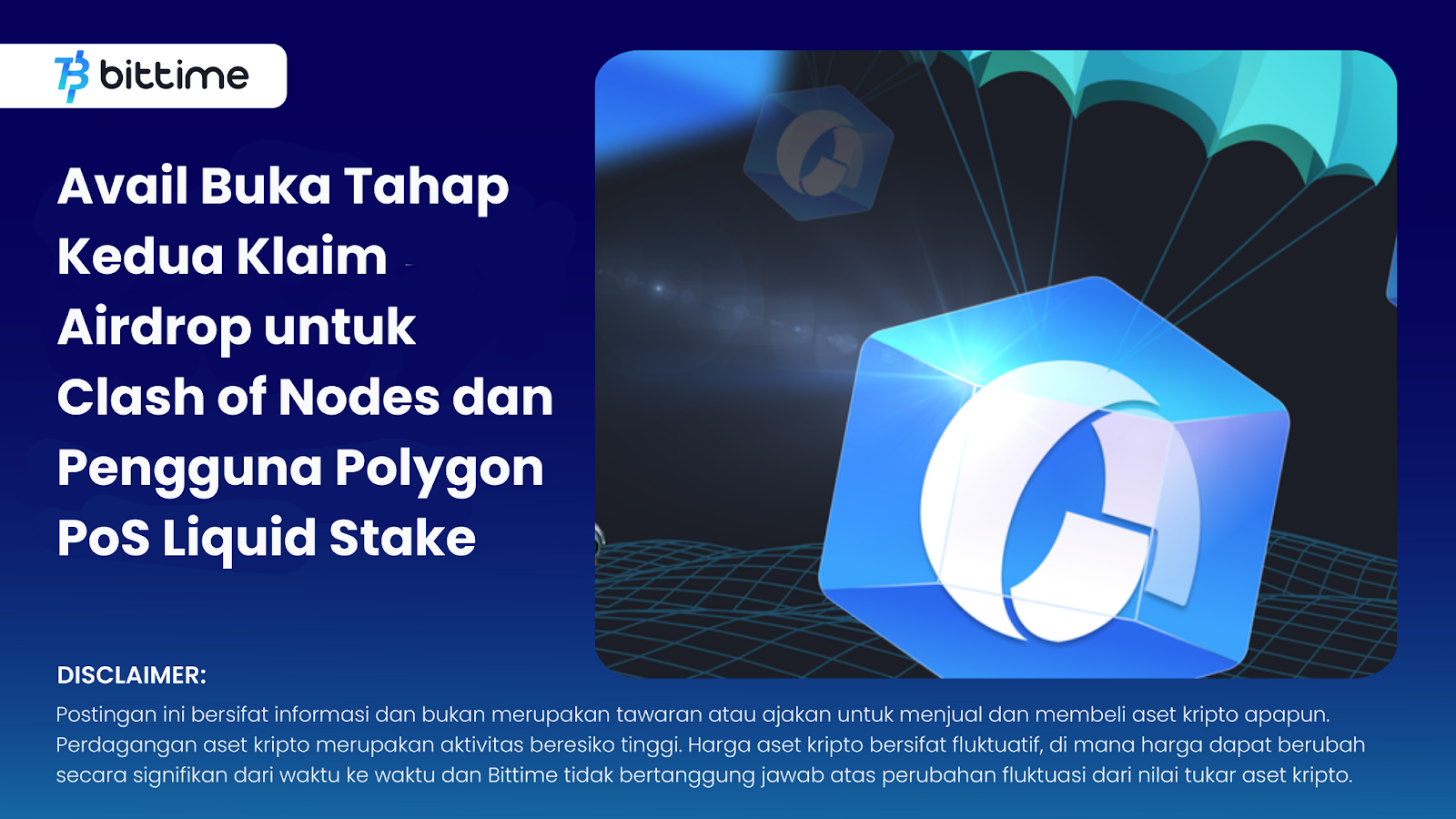 Avail Buka Tahap Kedua Klaim Airdrop untuk Clash of Nodes dan Pengguna Polygon PoS Liquid Stake ...