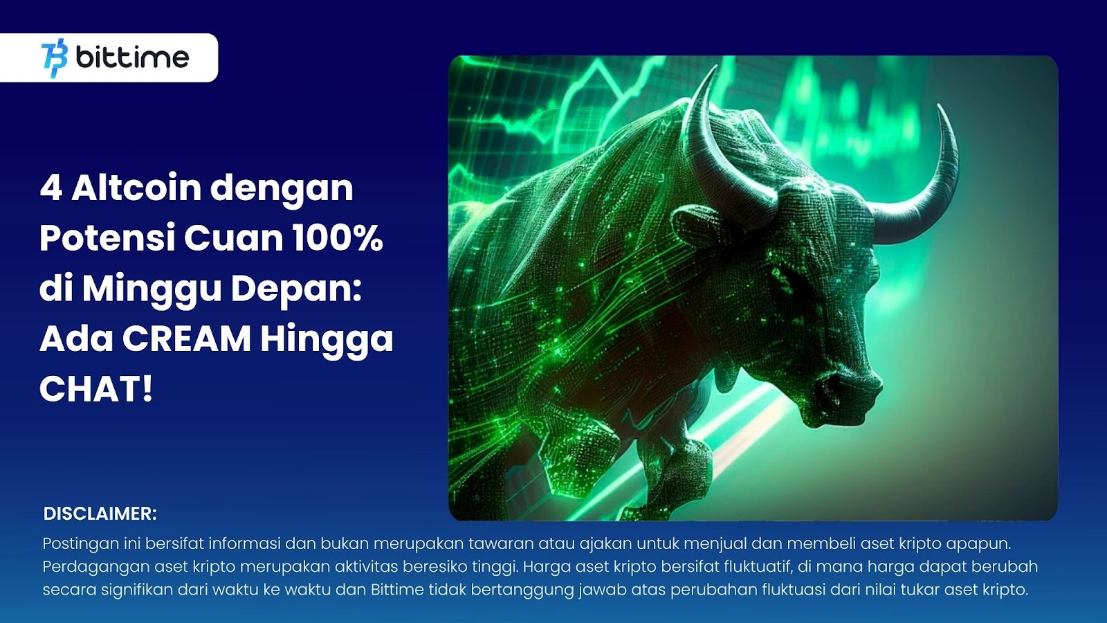 4 Altcoin dengan Potensi Cuan 100% di Minggu Depan: Ada CREAM Hingga ...