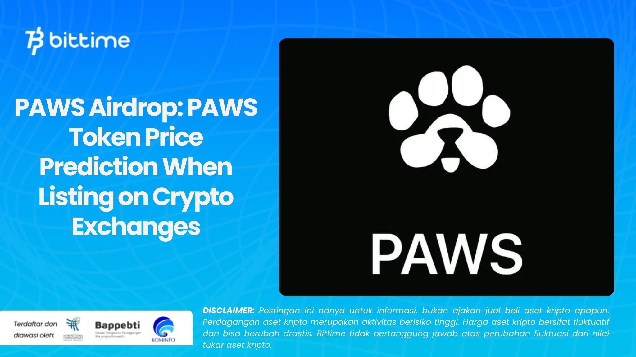 PAWS Airdrop: PAWS Token Price Prediction When Listing on Crypto ...