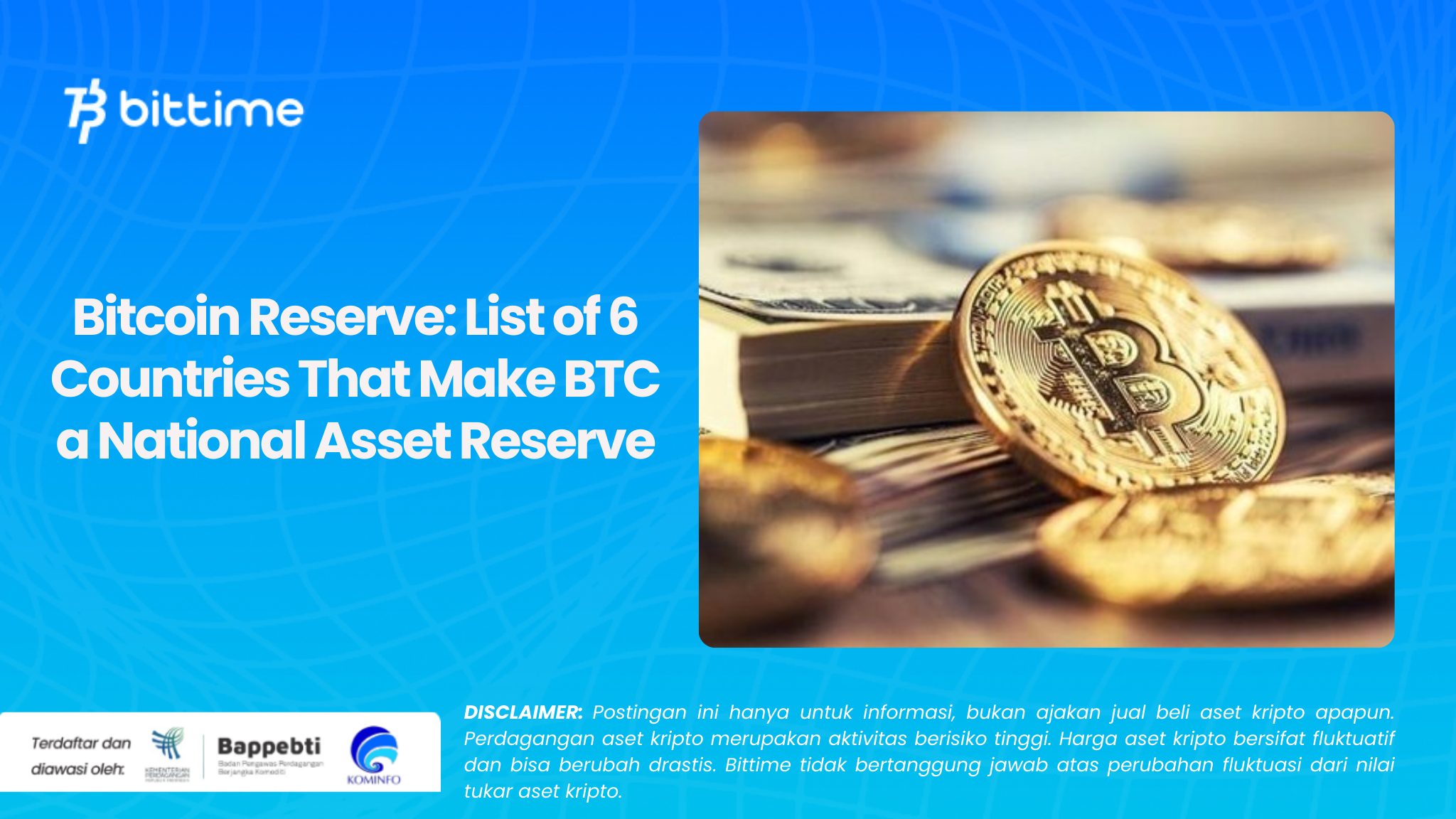 Bitcoin Reserve: List of 6 Countries That Make BTC Their National Reserve Asset – Bittime