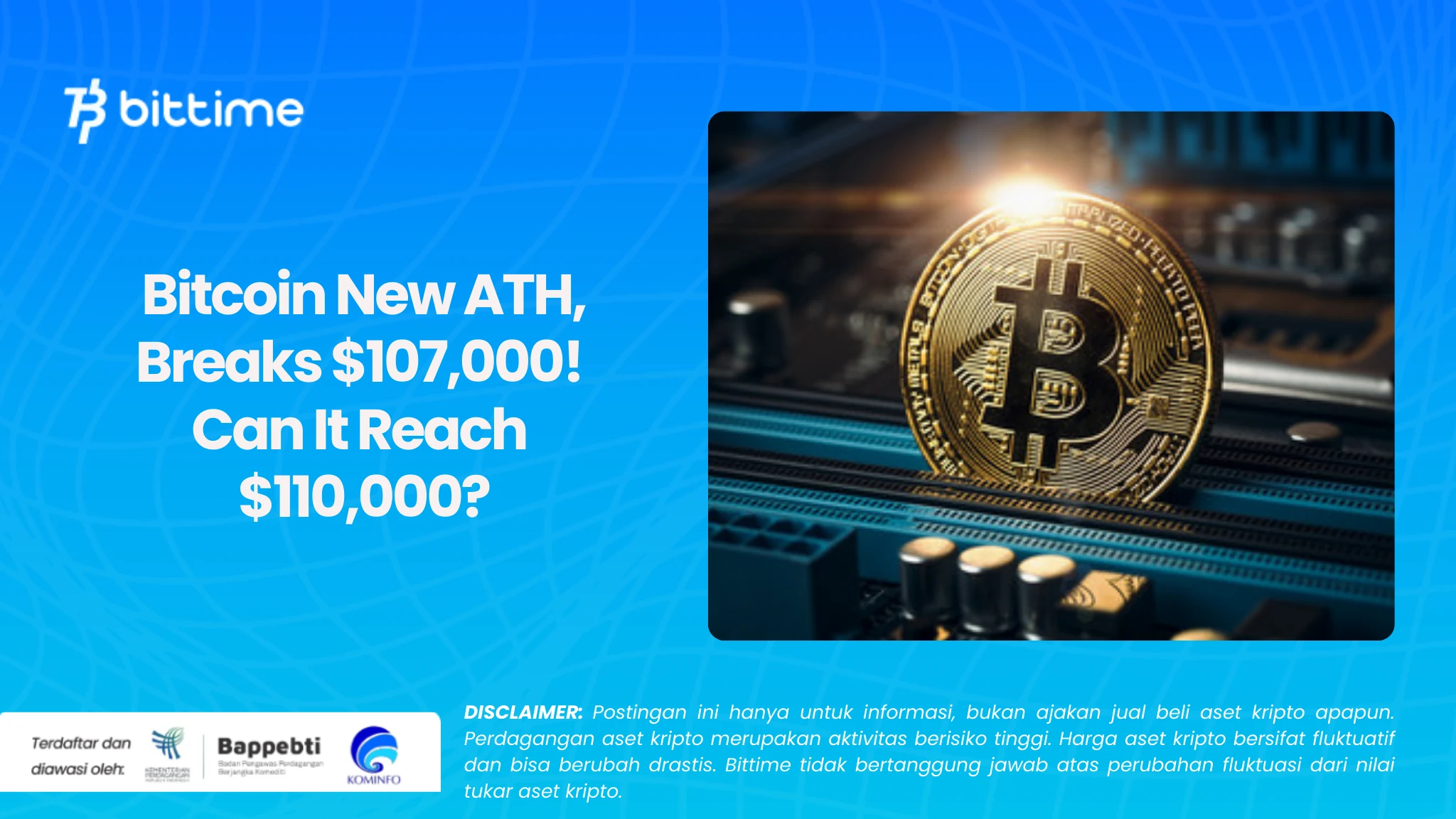 Bitcoin New ATH, Breaks $107,000! Can It Reach $110,000? – Bittime