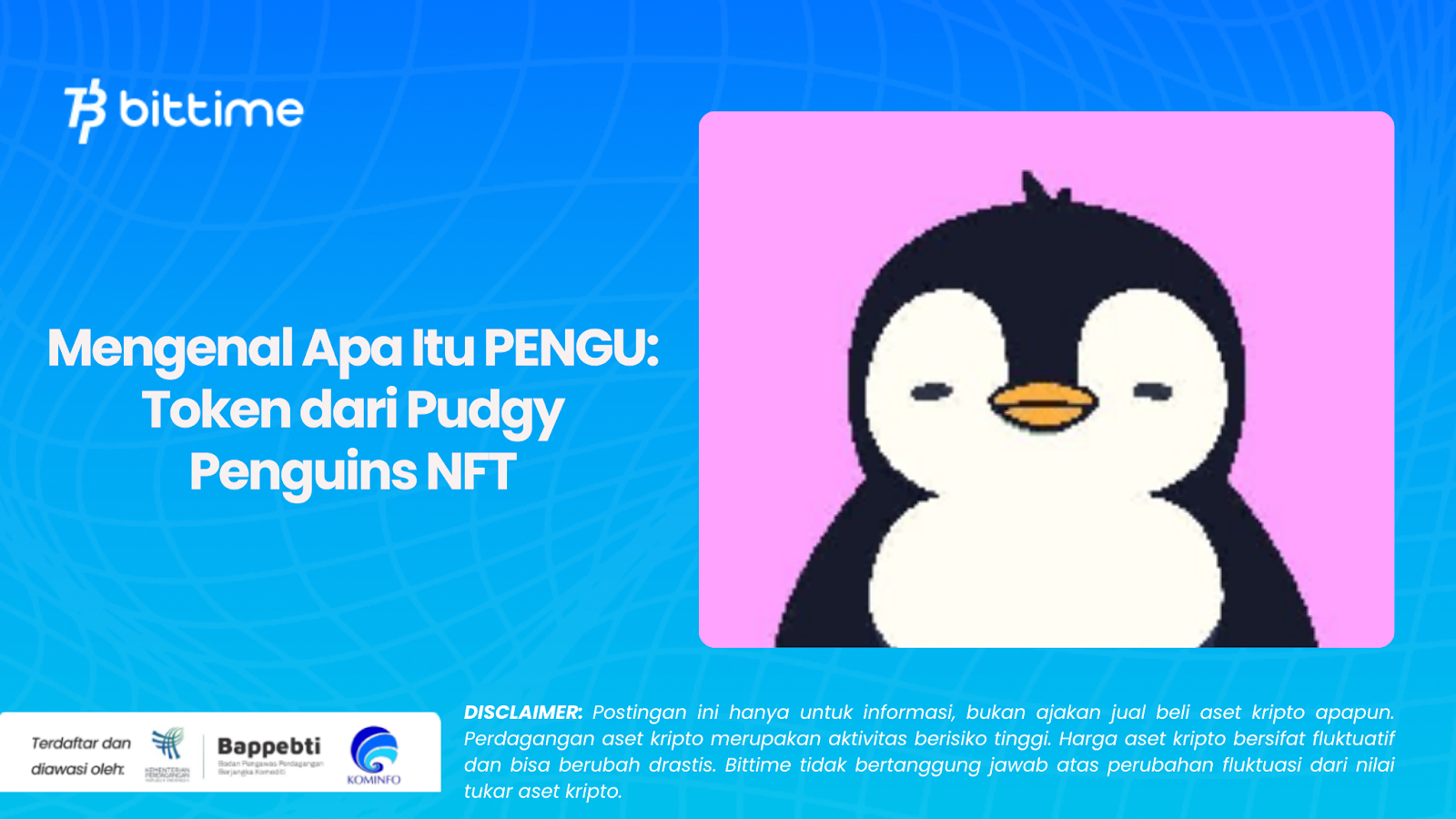 Mengenal Apa Itu PENGU: Token dari Pudgy Penguins NFT – Bittime