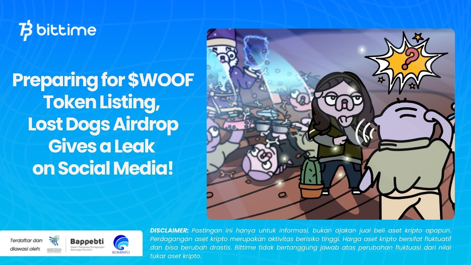 Preparing for $WOOF Token Listing, Lost Dogs Airdrop Gives a Leak on ...