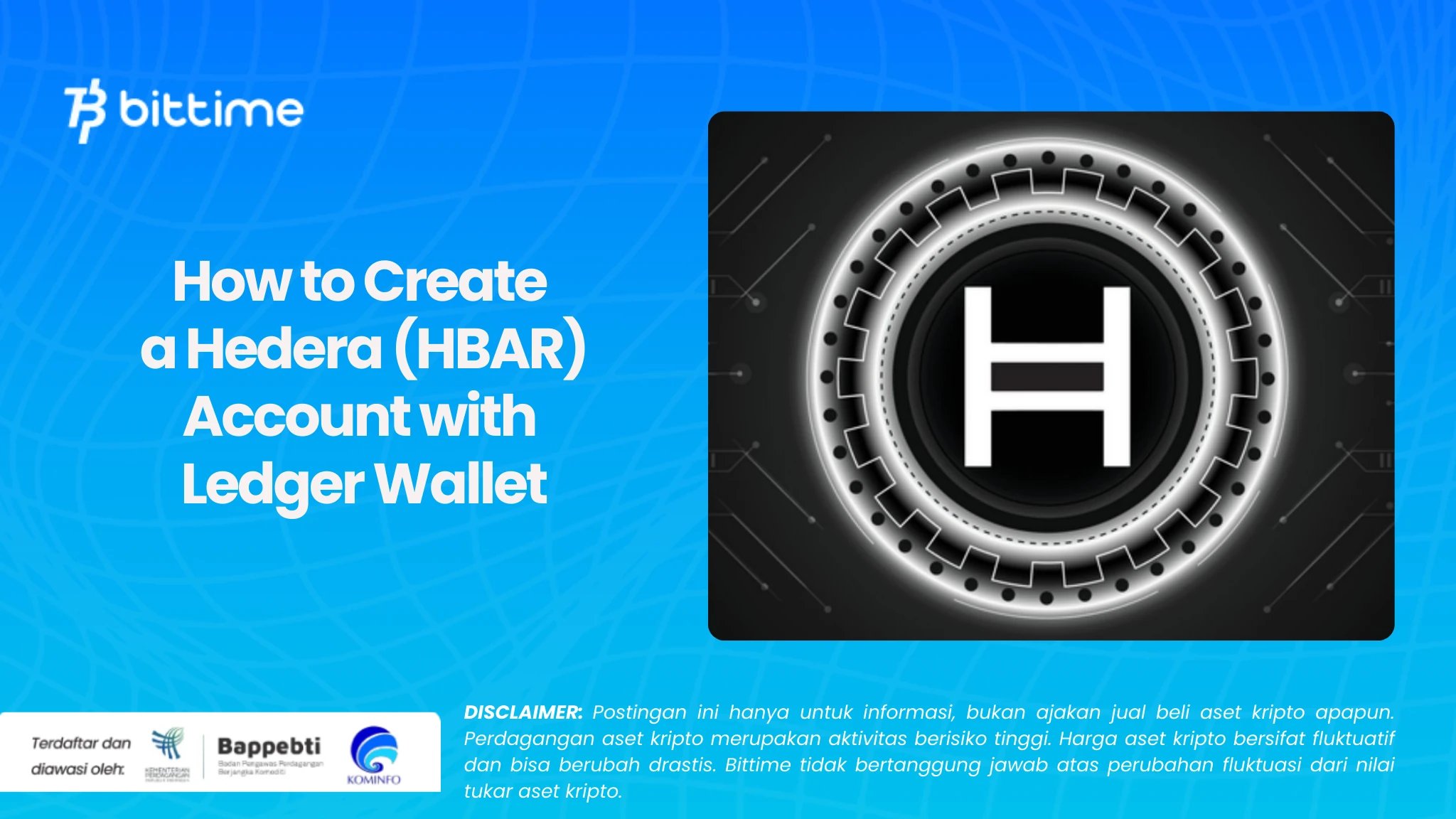 How to Create a Hedera (HBAR) Account with Ledger Wallet – Bittime