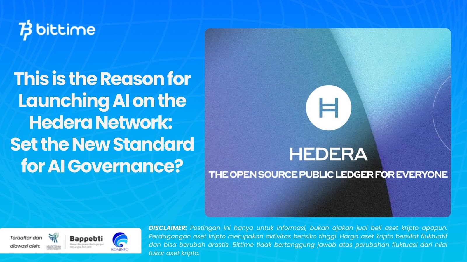 This is the Reason for Launching AI on the Hedera Network: So the New ...