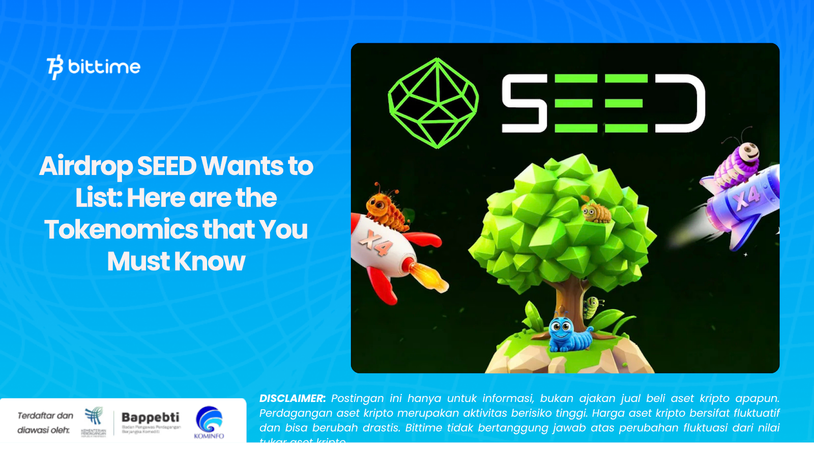 Airdrop SEED Wants to List: Here are the Tokenomics that You Must Know ...