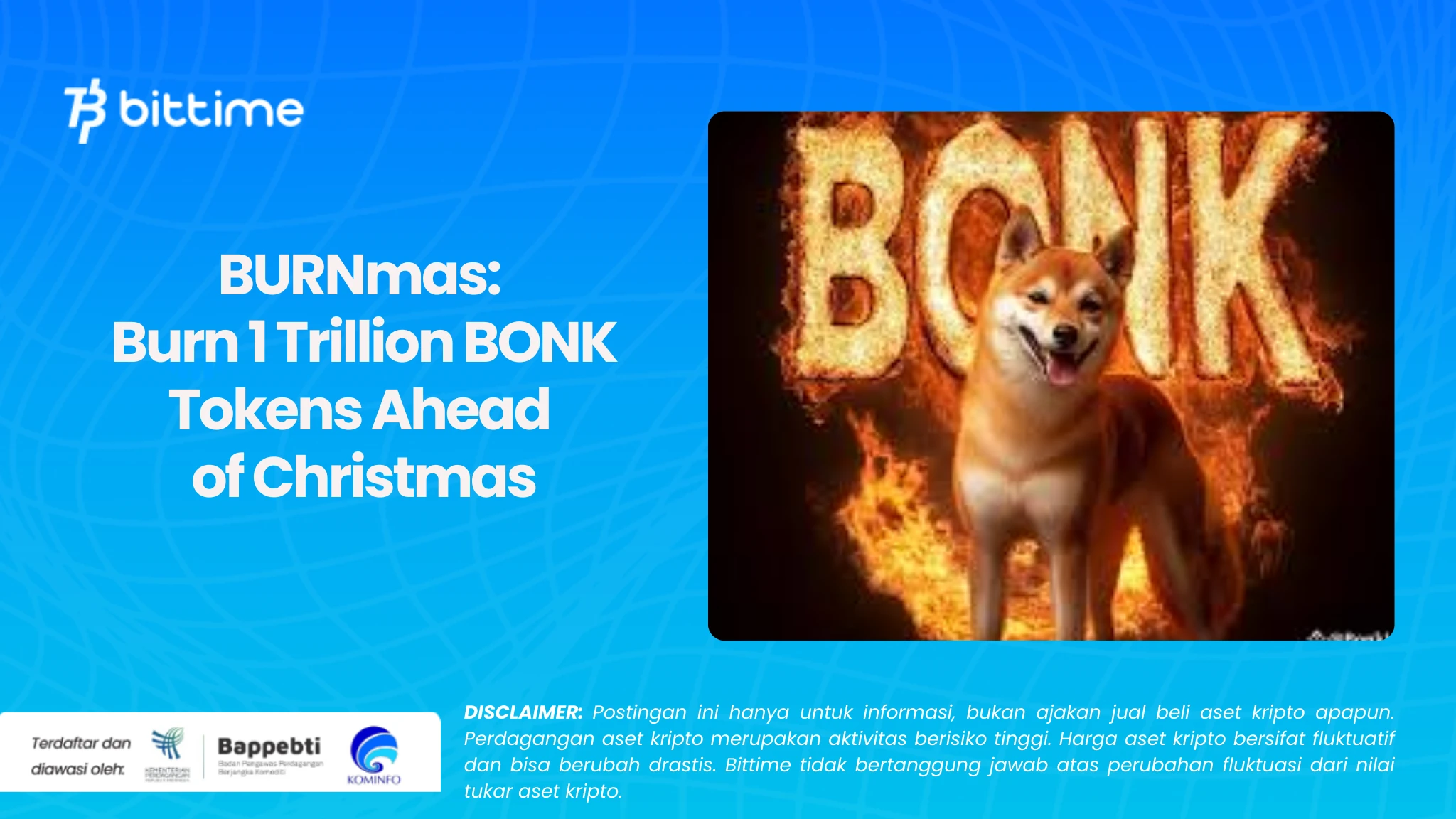 BURNmas: Burn 1 Trillion BONK Tokens Ahead of Christmas – Bittime
