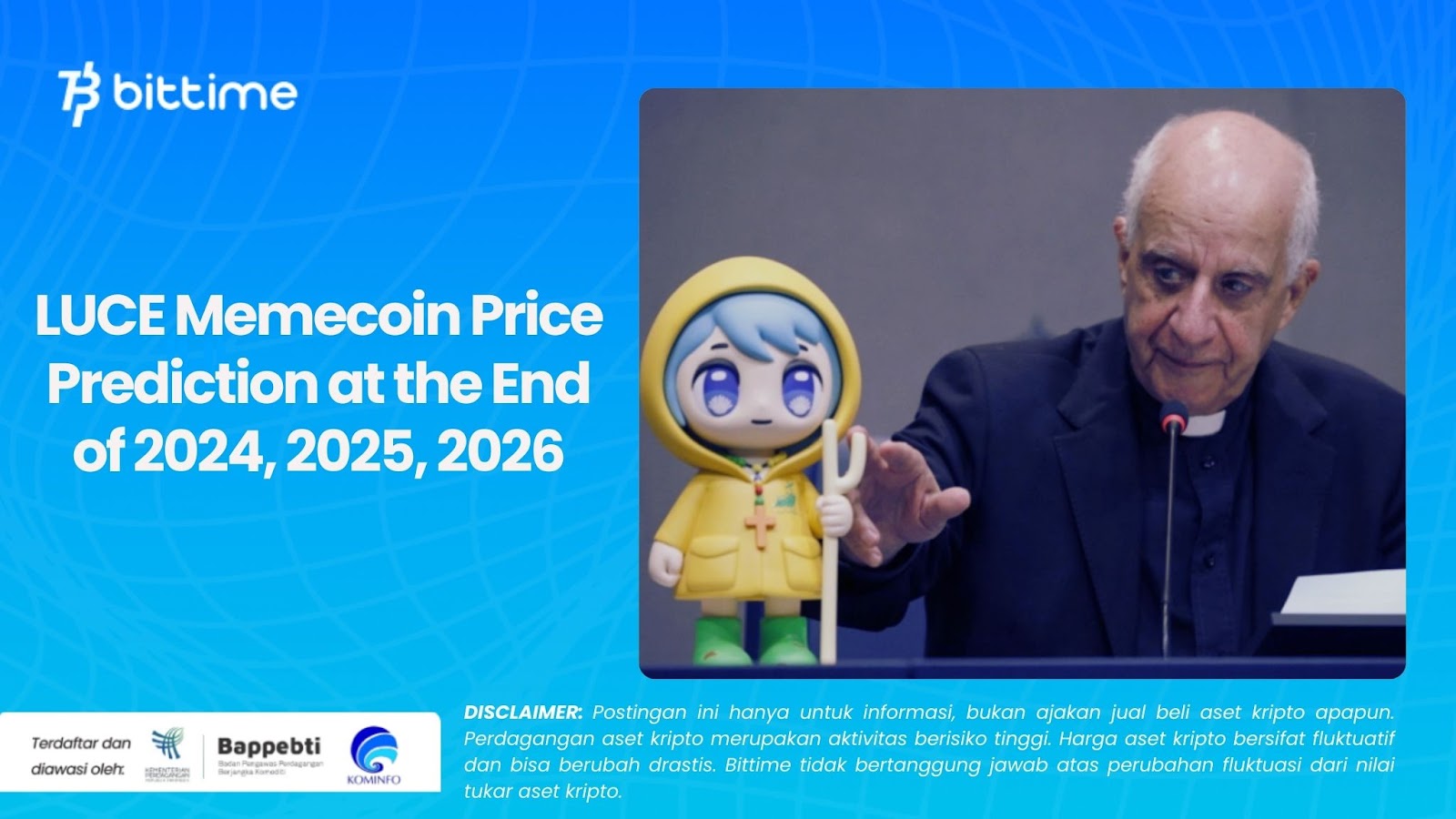 LUCE Memecoin Price Prediction at the End of 2024, 2025, 2026 – Bittime
