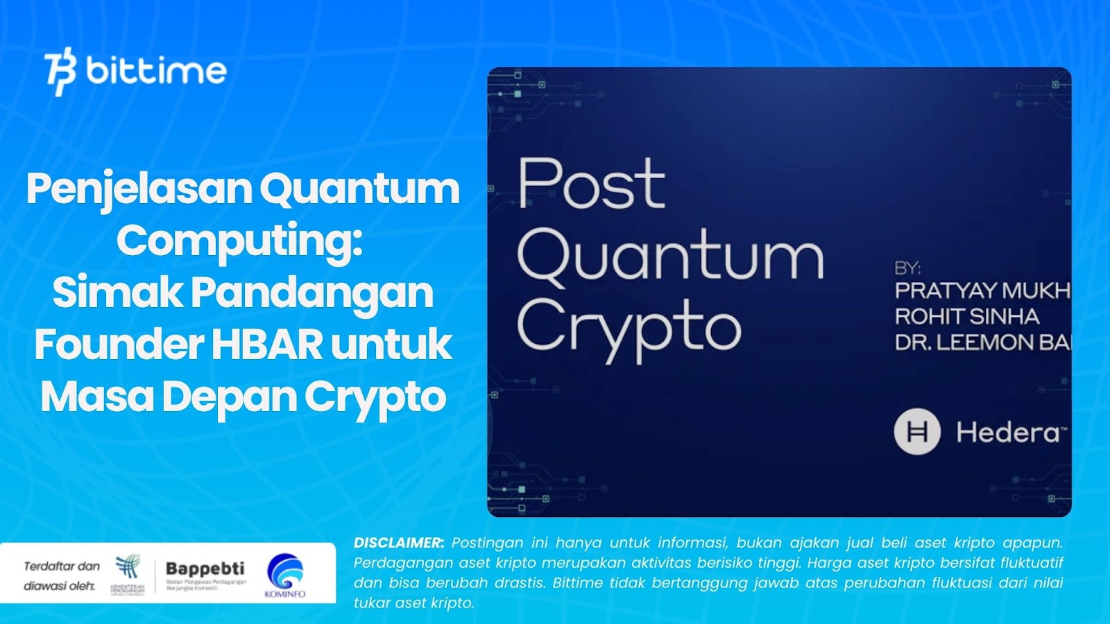 Penjelasan Quantum Computing: Simak Pandangan Founder HBAR untuk Masa ...