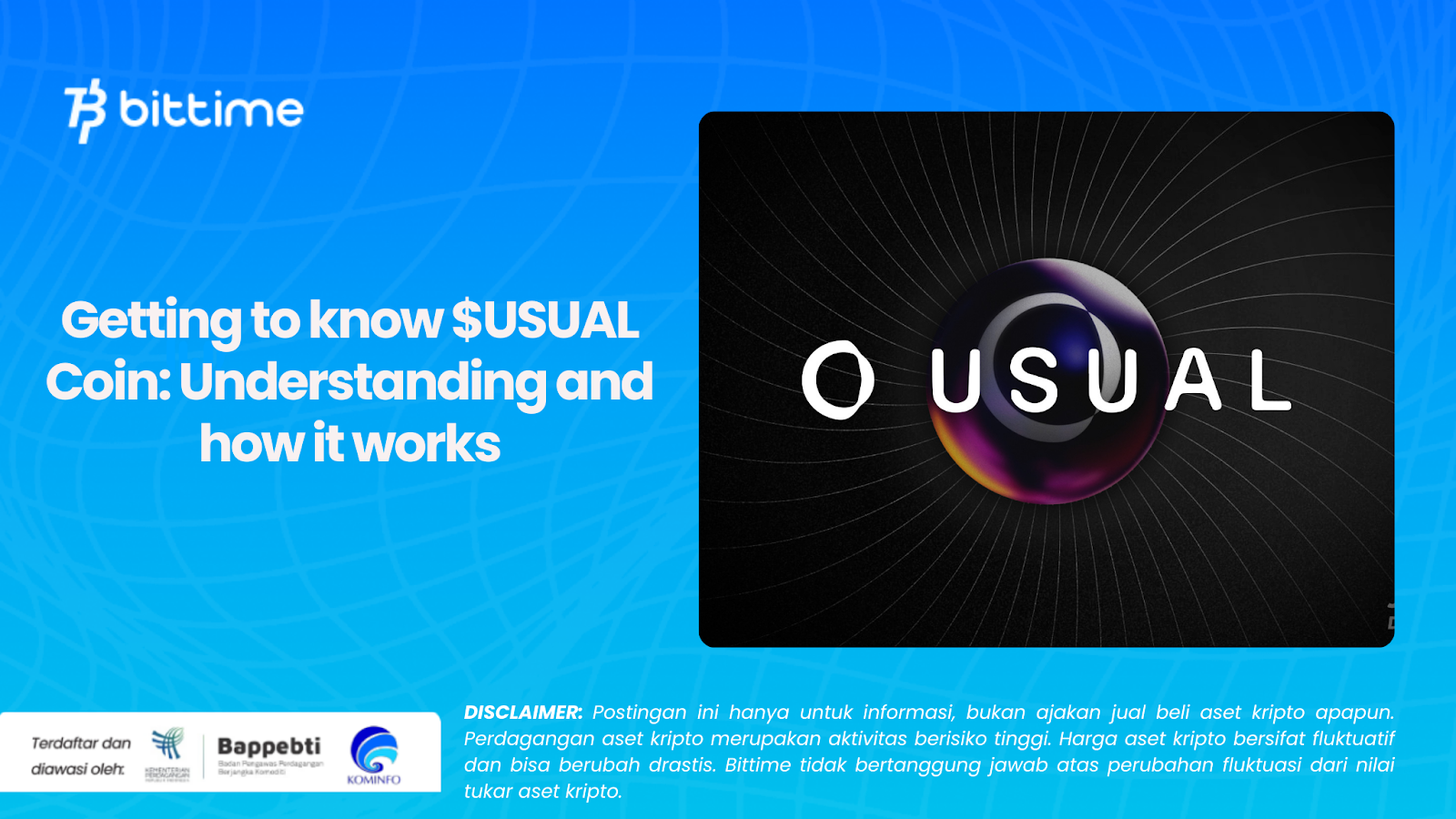Getting to know $USUAL Coin: Understanding and how it works – Bittime
