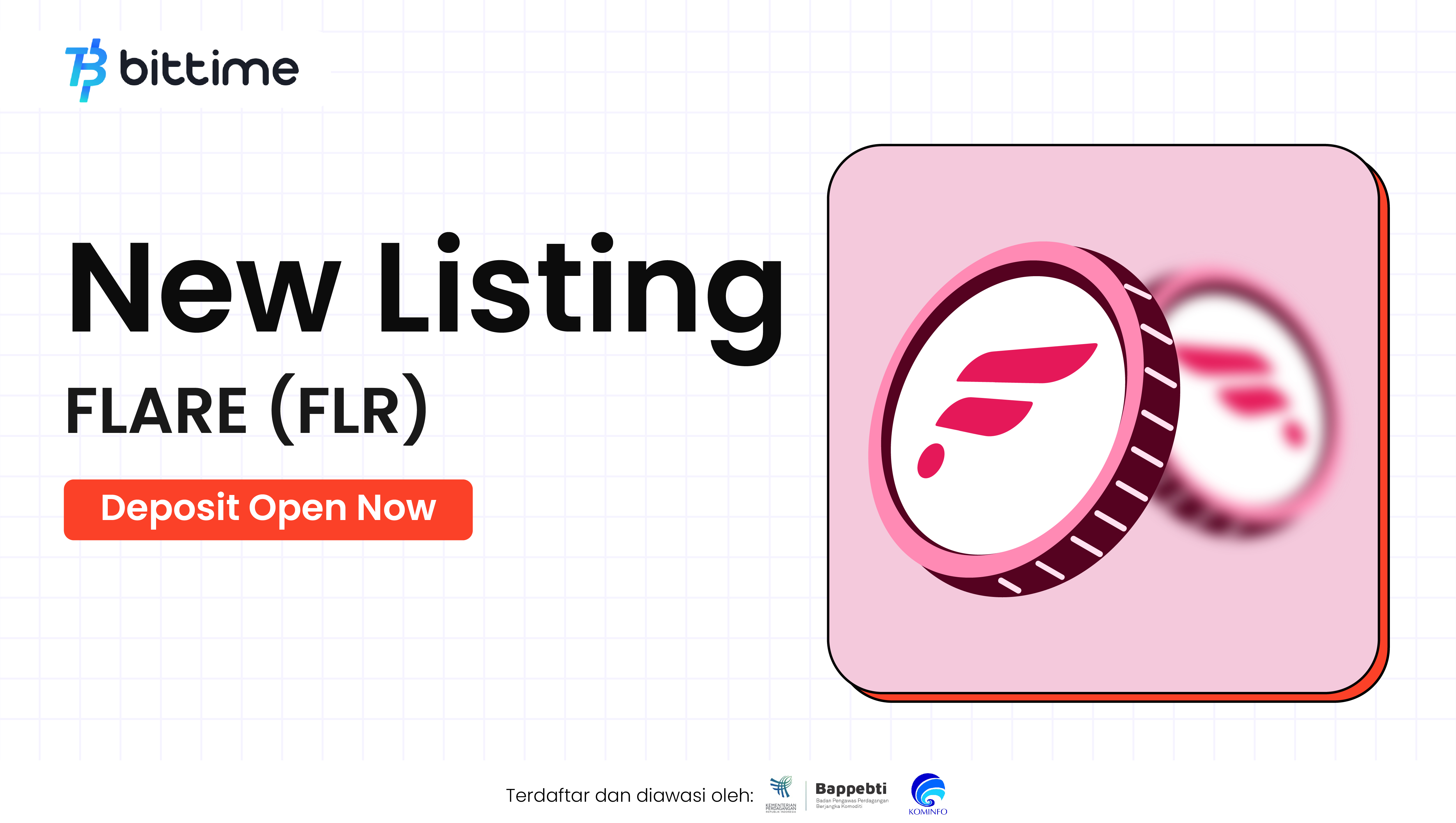 FLARE (FLR) Listing Announcement – Bittime
