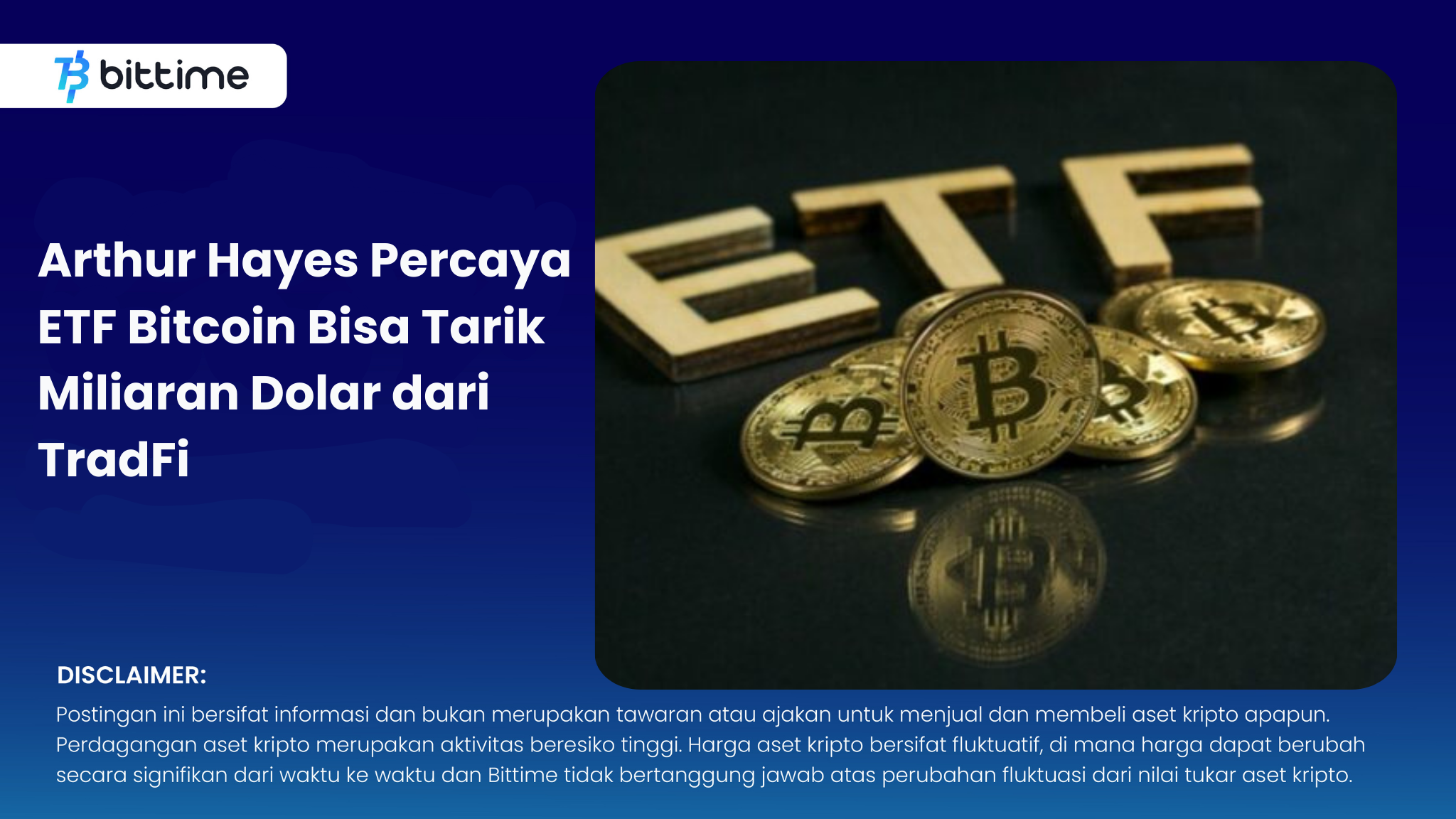 Arthur Hayes Believes a Bitcoin ETF Could Draw Billions of Dollars from TradFi – Bittime