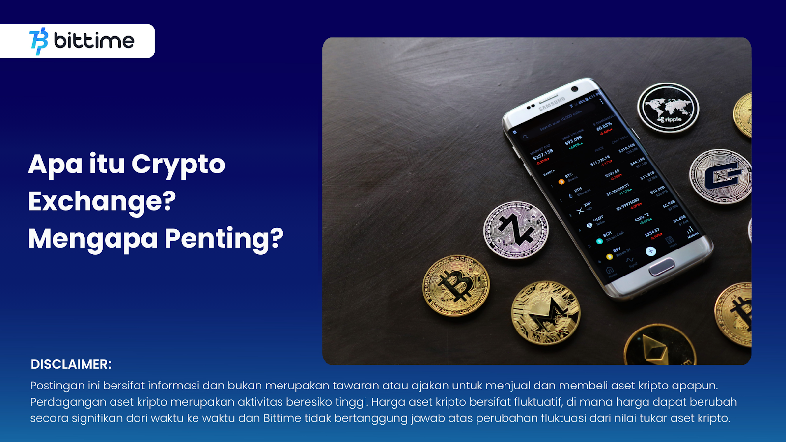 Apa itu Crypto Exchange dan Mengapa Penting? – Bittime