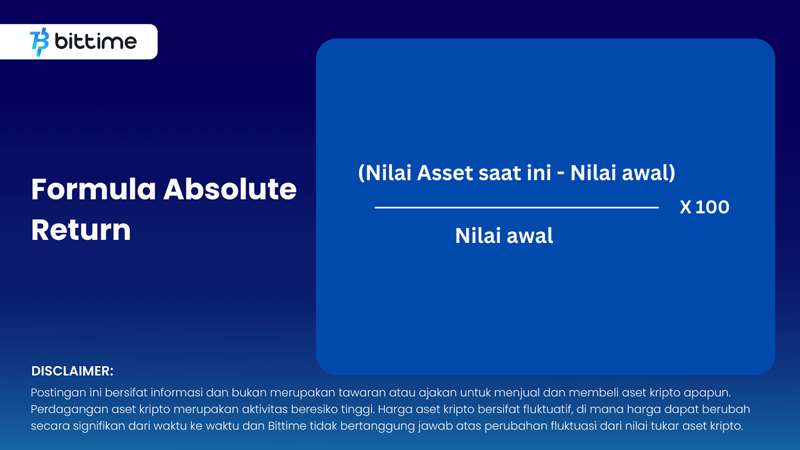 Apa Itu Absolute Return Pada Crypto? – Bittime
