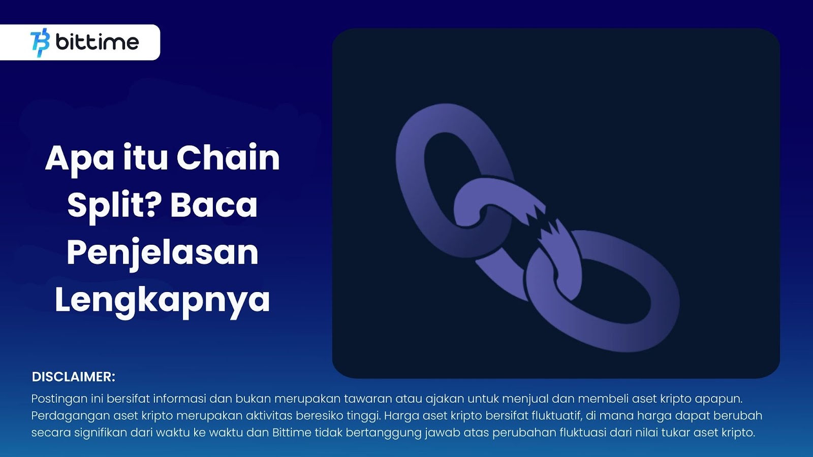 Apa itu Chain Split? Baca Penjelasan Lengkapnya – Bittime