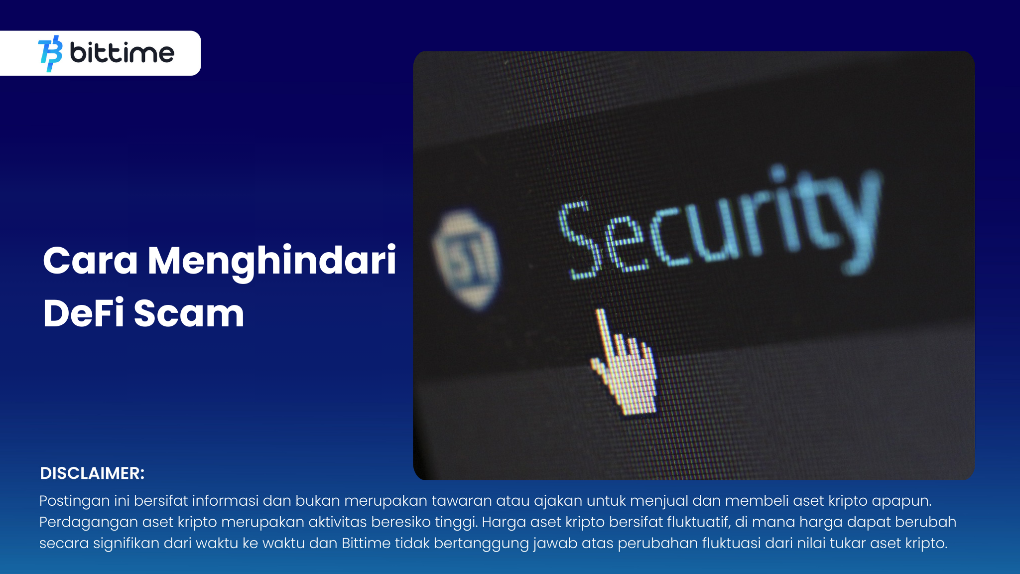 How to Avoid DeFi Scams – Bittime