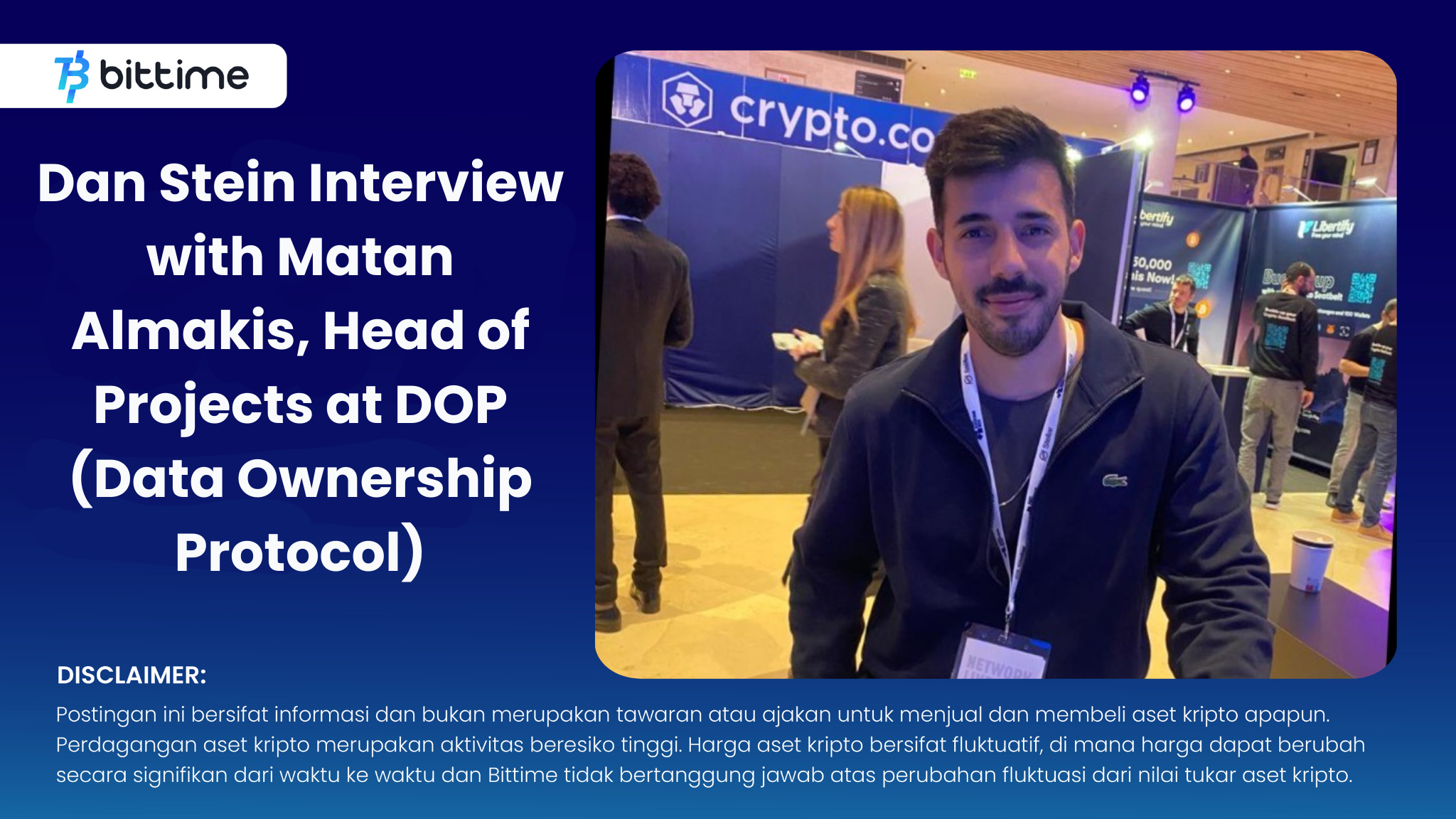 Dan Stein Interview with Matan Almakis, Head of Projects at DOP (Data ...