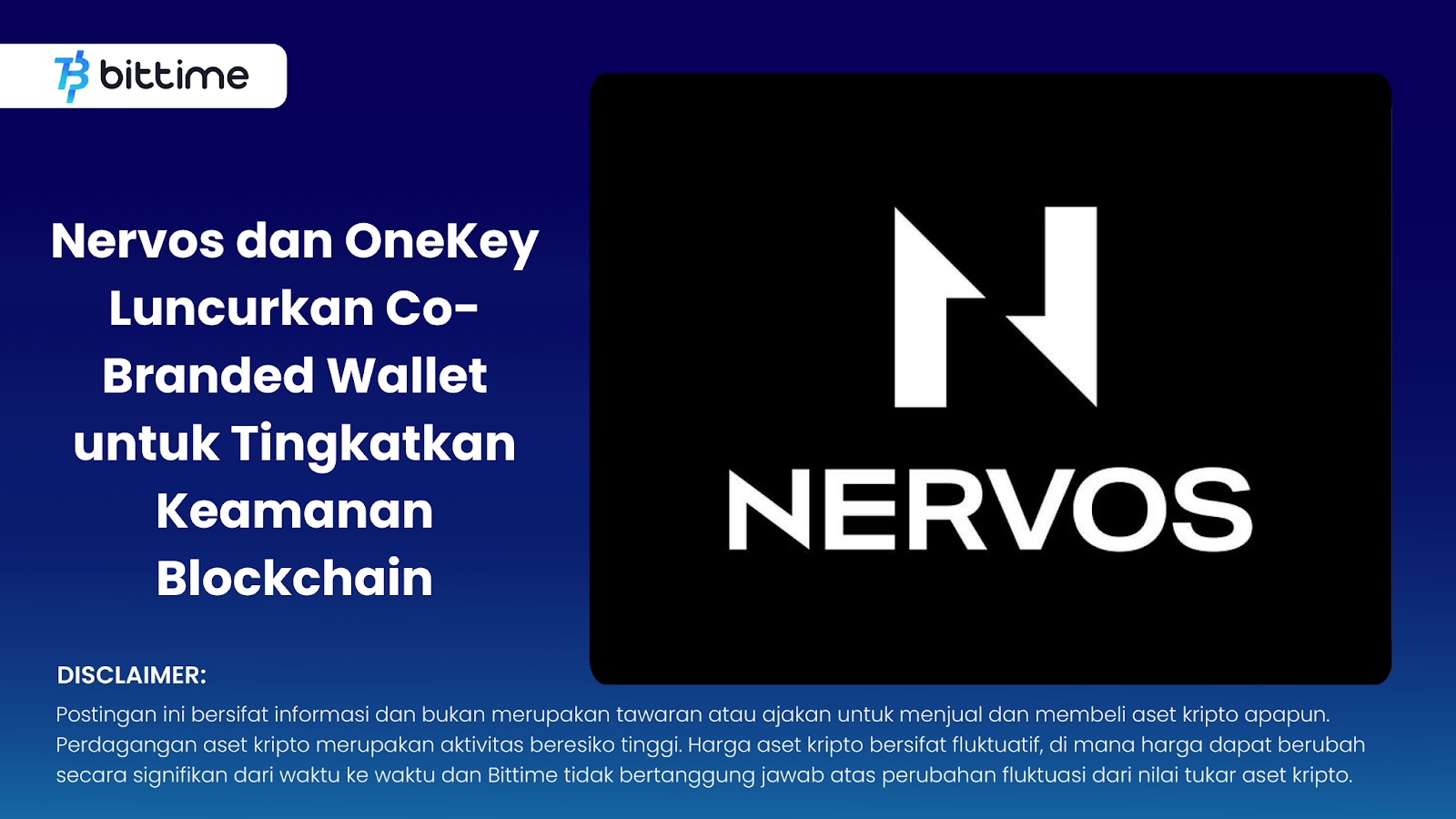 Nervos and OneKey Launch Co-Branded Wallet to Improve Blockchain Security – Bittime