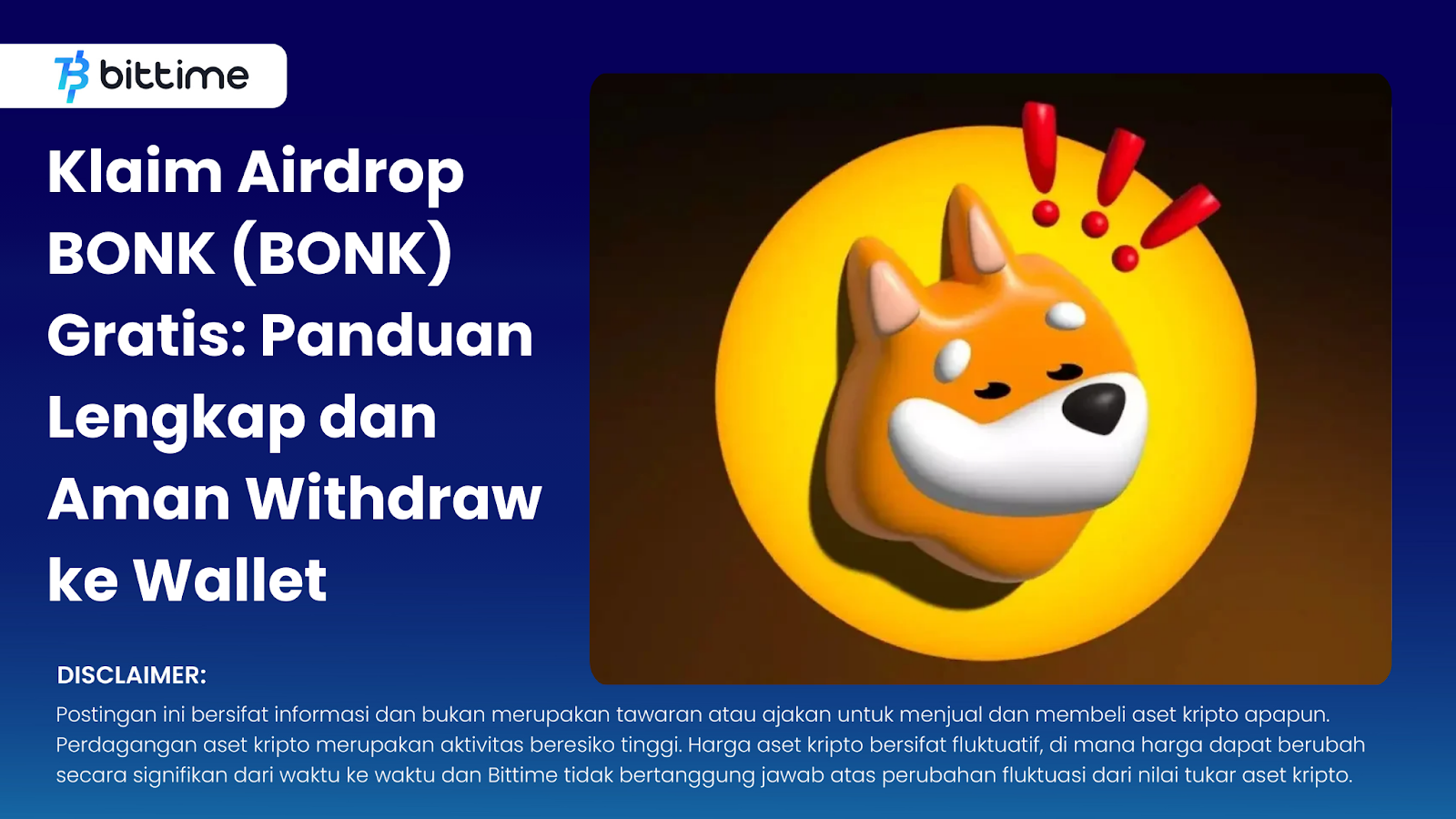 Claim Free BONK (BONK) Airdrop: Complete and Safe Guide Withdraw to Wallet – Bittime