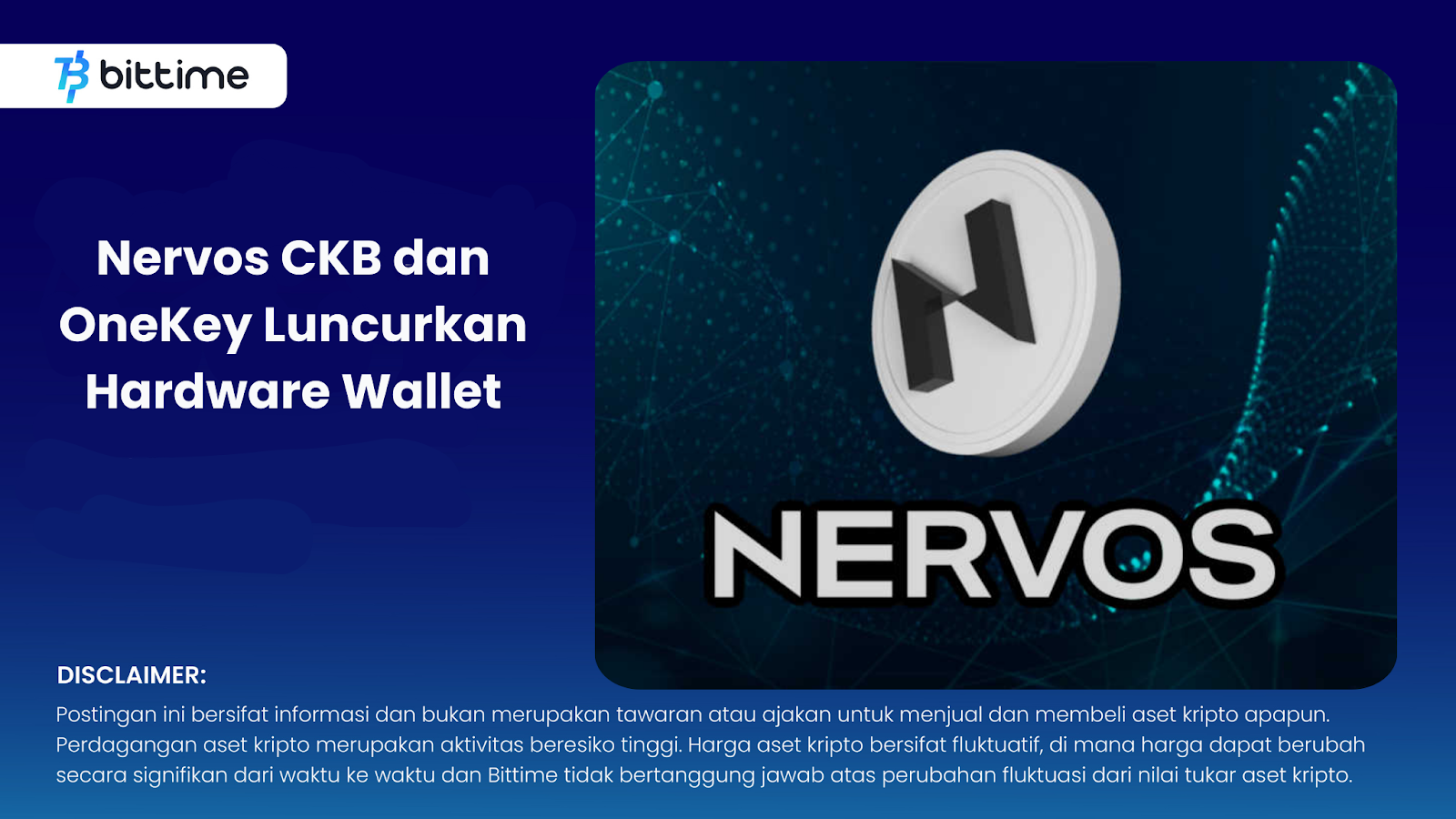 Nervos CKB and OneKey Launch Hardware Wallet – Bittime