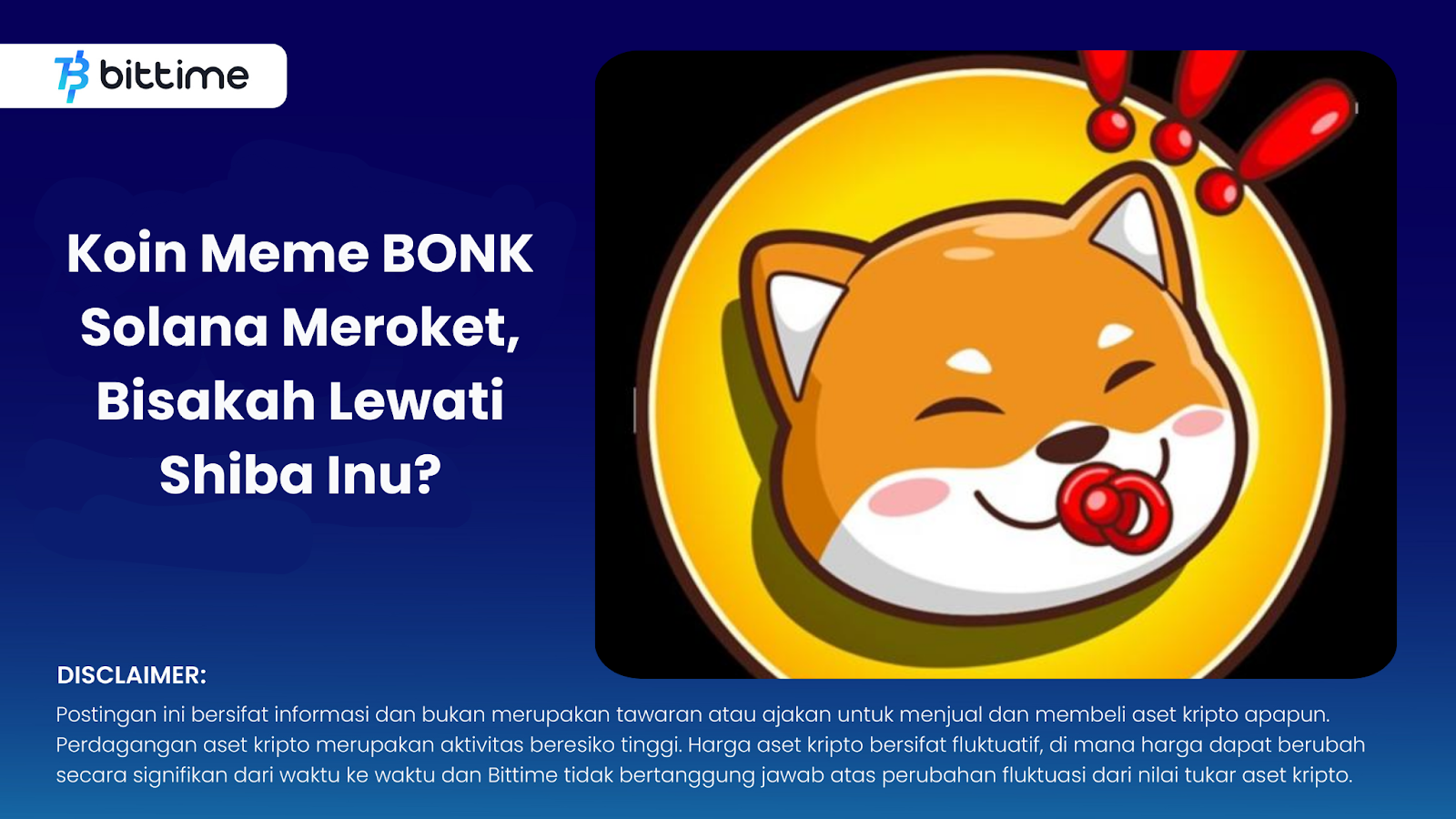 Koin Meme BONK Solana Meroket, Bisakah Lewati Shiba Inu? – Bittime