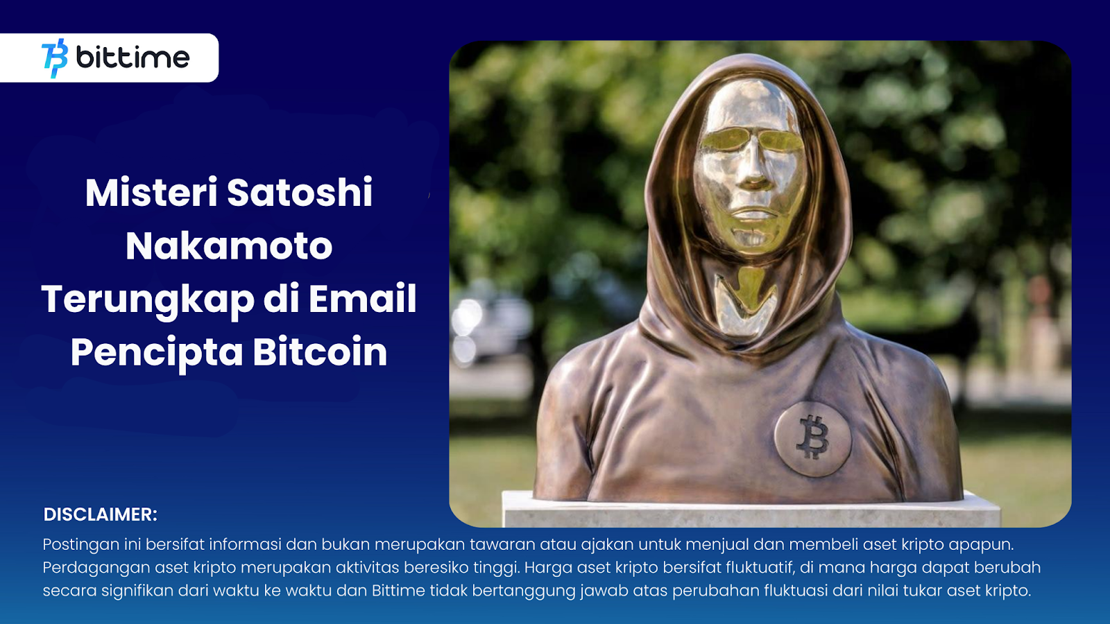 Misteri Satoshi Nakamoto Terungkap di Email Pencipta Bitcoin – Bittime