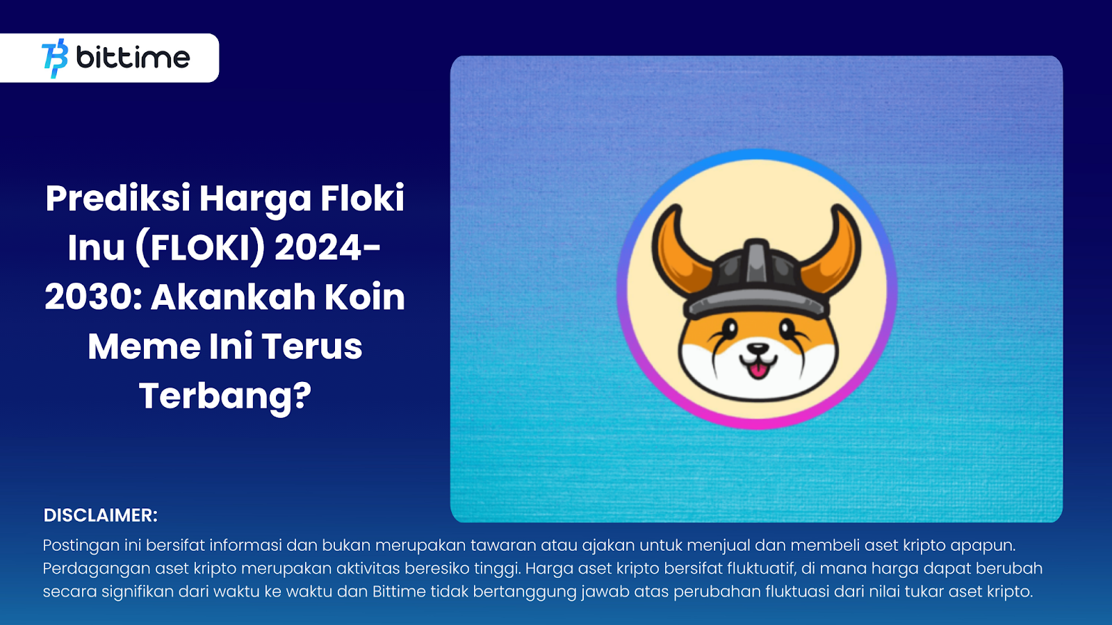 Floki Inu (FLOKI) Price Prediction 2024-2030: Will This Meme Coin Keep Flying? – Bittime