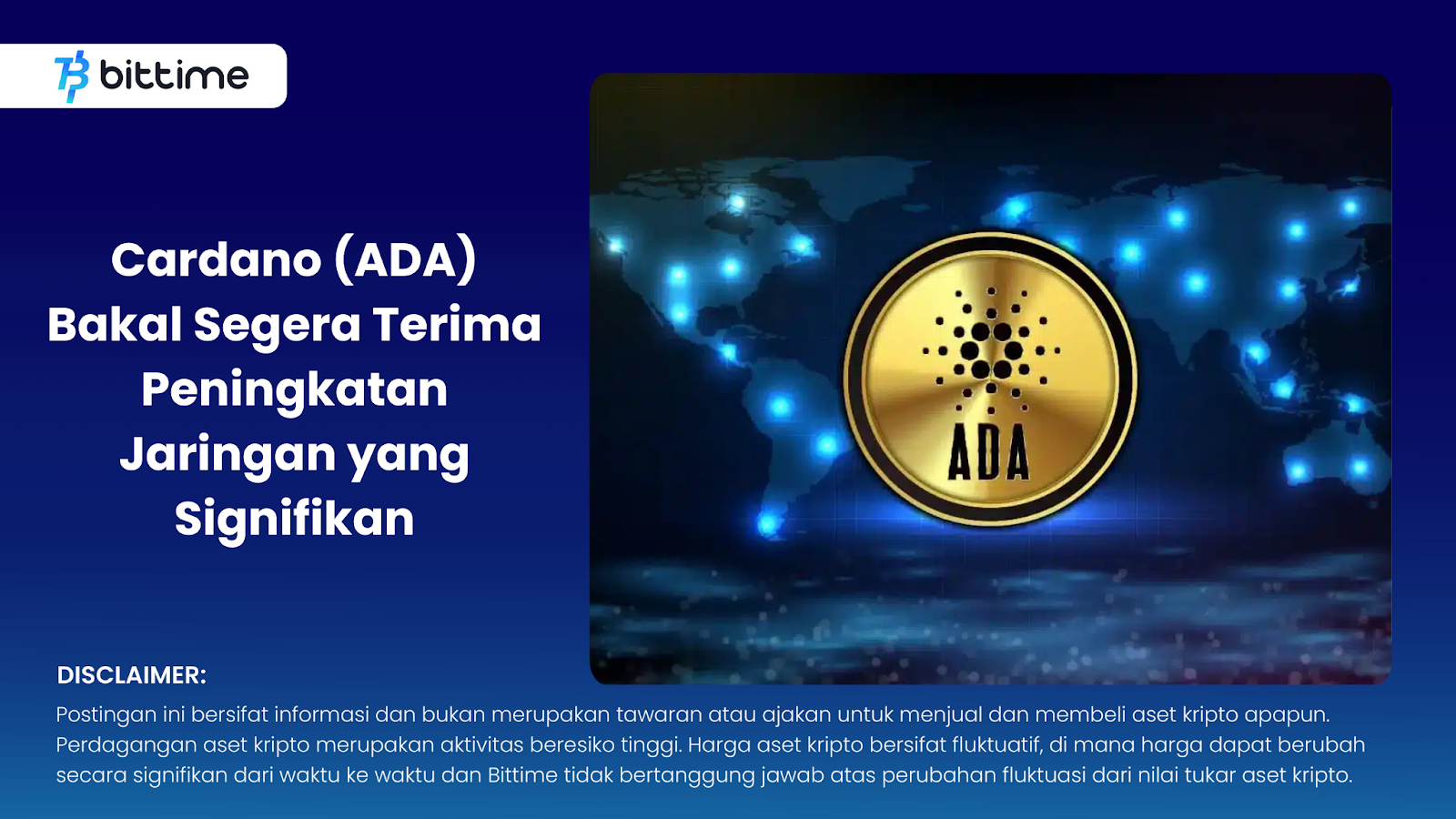 Cardano (ADA) Will Soon Receive a Significant Network Upgrade – Bittime Cardano (ADA) Will Soon Receive a Significant Network Upgrade – Bittime