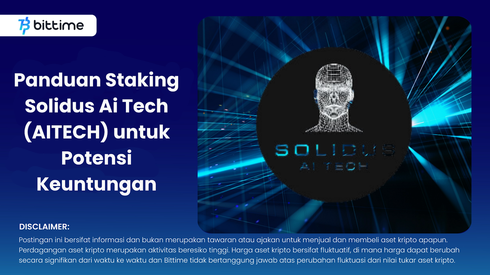 Solidus Ai Tech (AITECH) Staking Guide for Potential Profits – Bittime