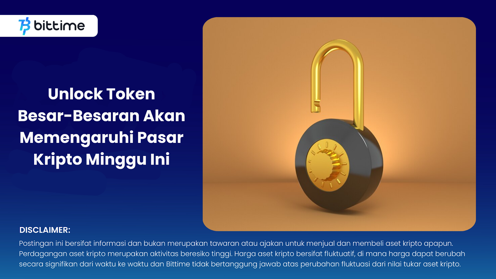 Unlock Token Besar-Besaran Akan Memengaruhi Pasar Kripto Minggu Ini ...