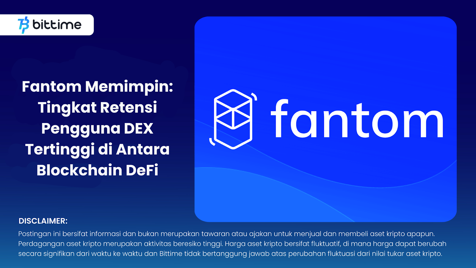 Fantom Memimpin: Tingkat Retensi Pengguna DEX Tertinggi di Antara Blockchain DeFi – Bittime