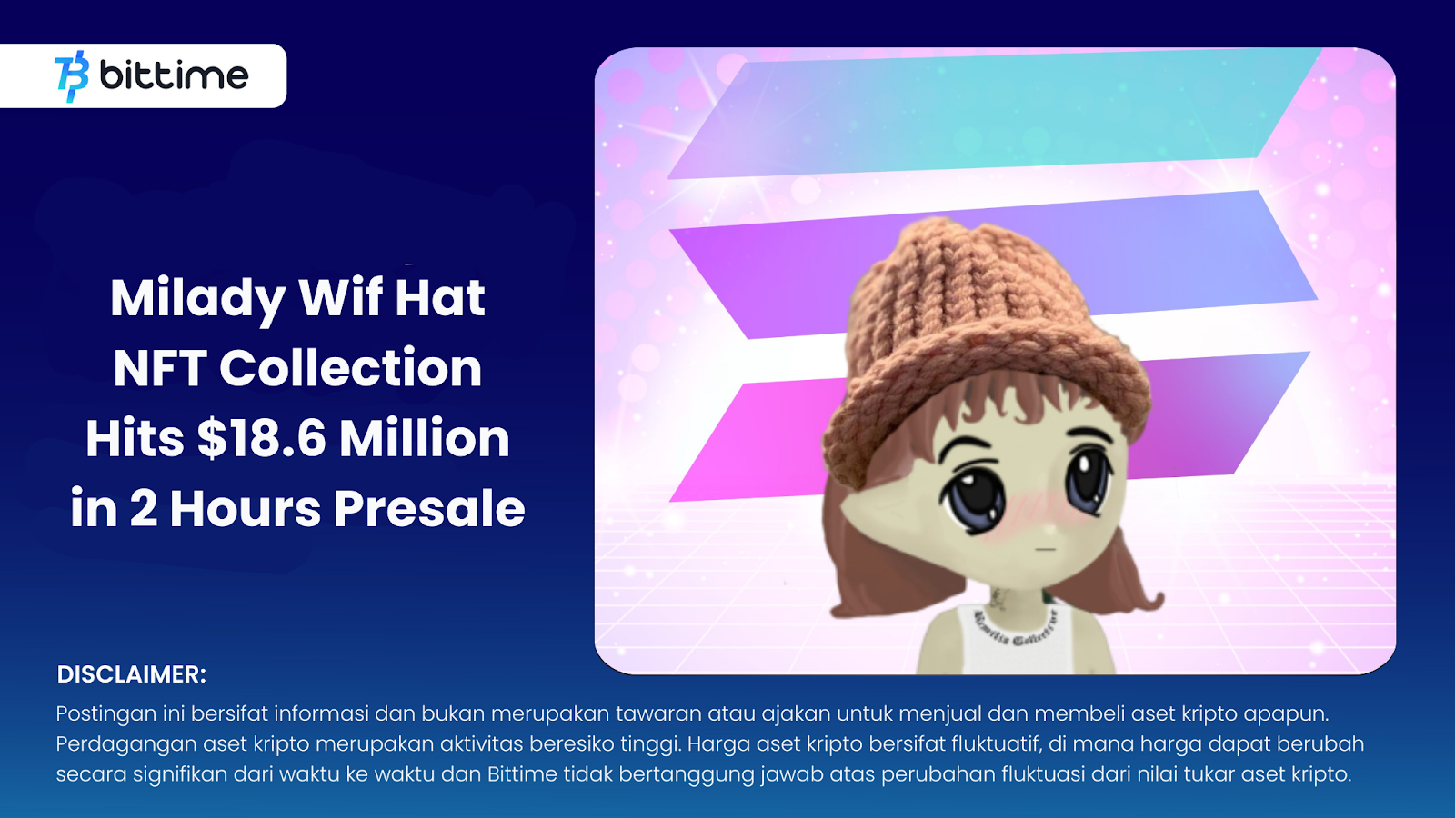 Milady Wif Hat NFT Collection Hits $18.6 Million in 2 Hours Presale ...