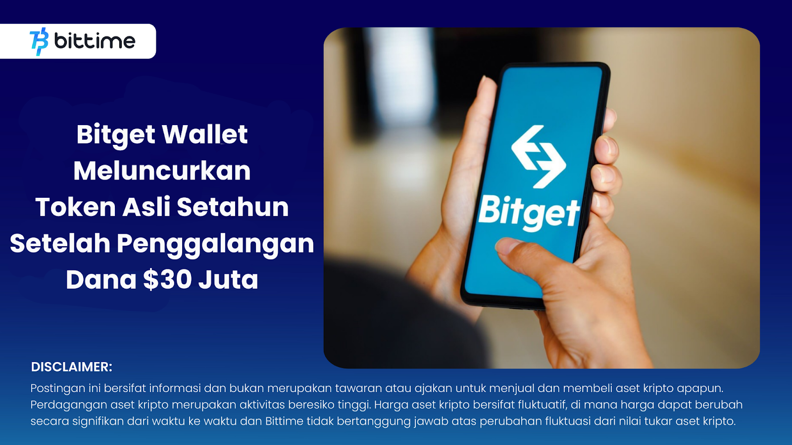 Bitget Wallet Meluncurkan Token Asli Setahun Setelah Penggalangan Dana $30 Juta – Bittime
