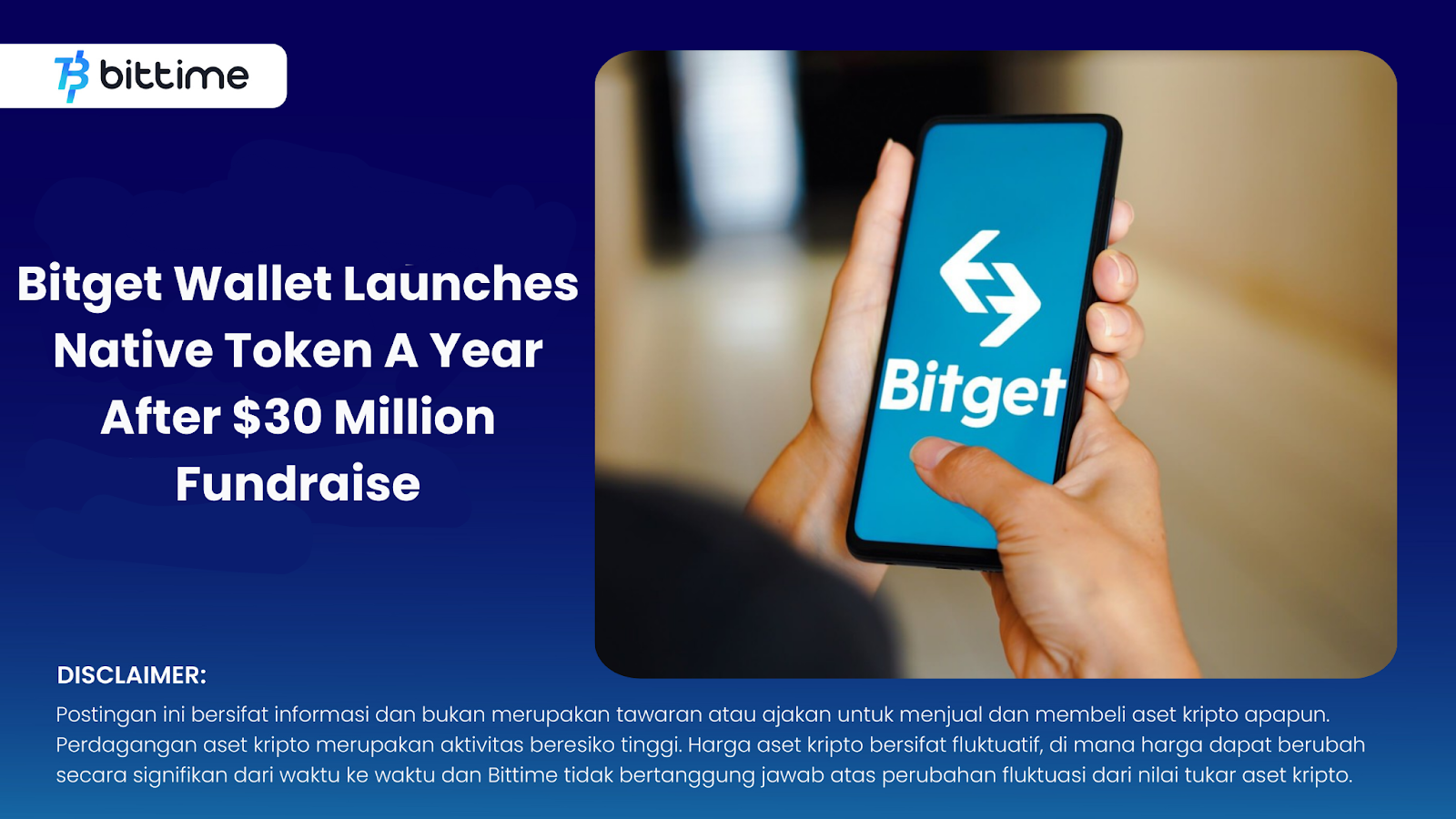 Bitget Wallet Launches Native Token A Year After $30 Million Fundraise – Bittime