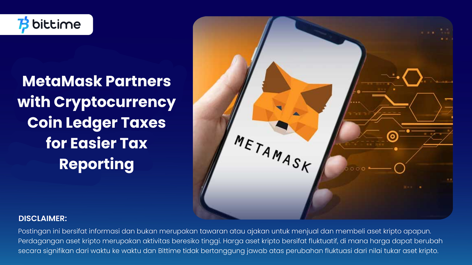 MetaMask Partners with Cryptocurrency Coin Ledger Taxes for Easier Tax ...