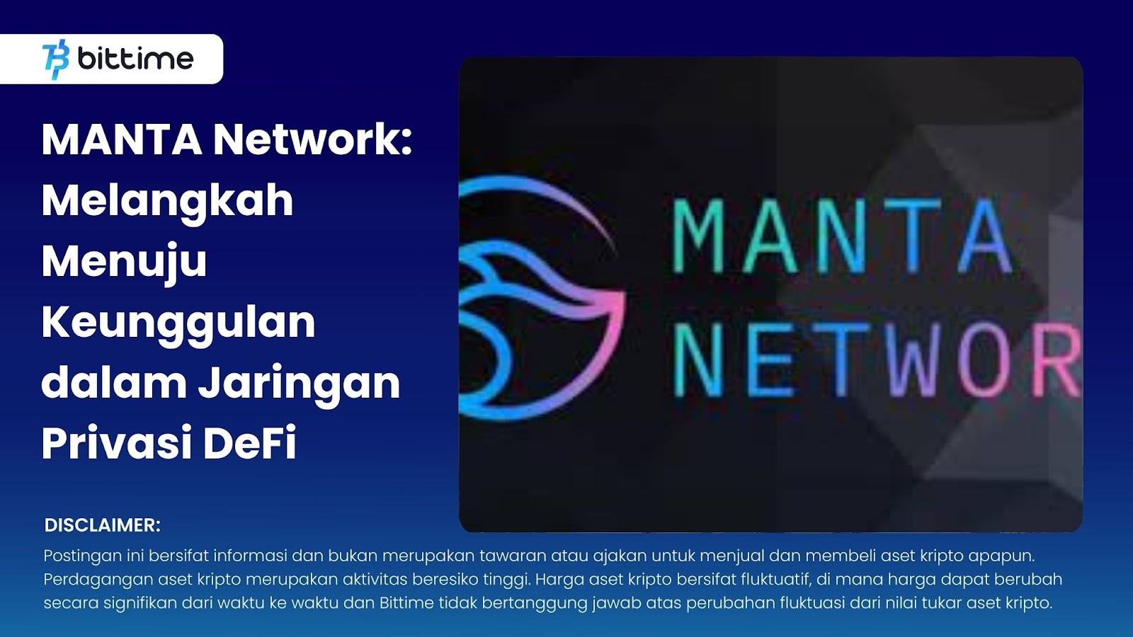 MANTA Network: Melangkah Menuju Keunggulan dalam Jaringan Privasi DeFi ...