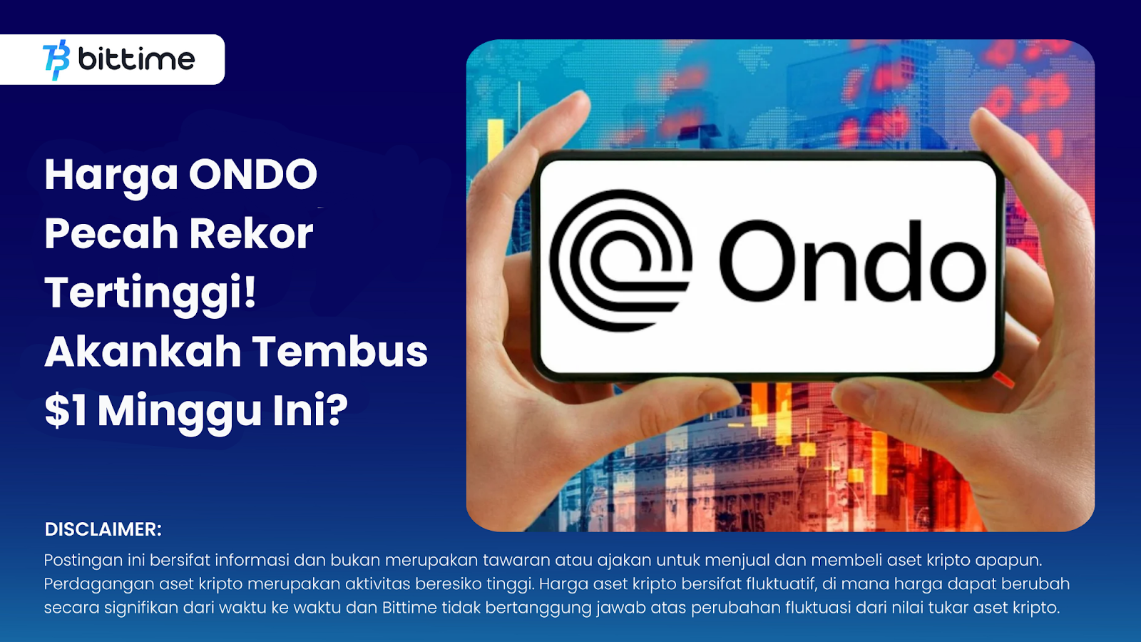 ONDO Price Breaks Highest Record! Will it Break $1 This Week? – Bittime