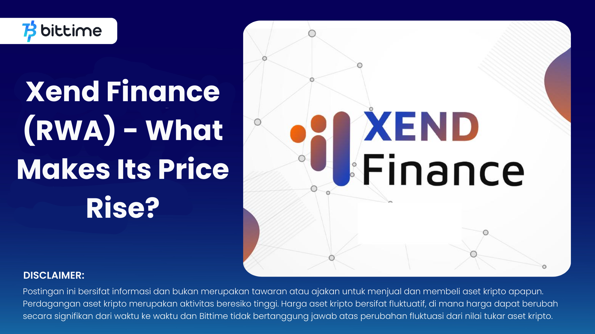 Xend Finance (RWA) - What Makes Its Price Rise? – Bittime