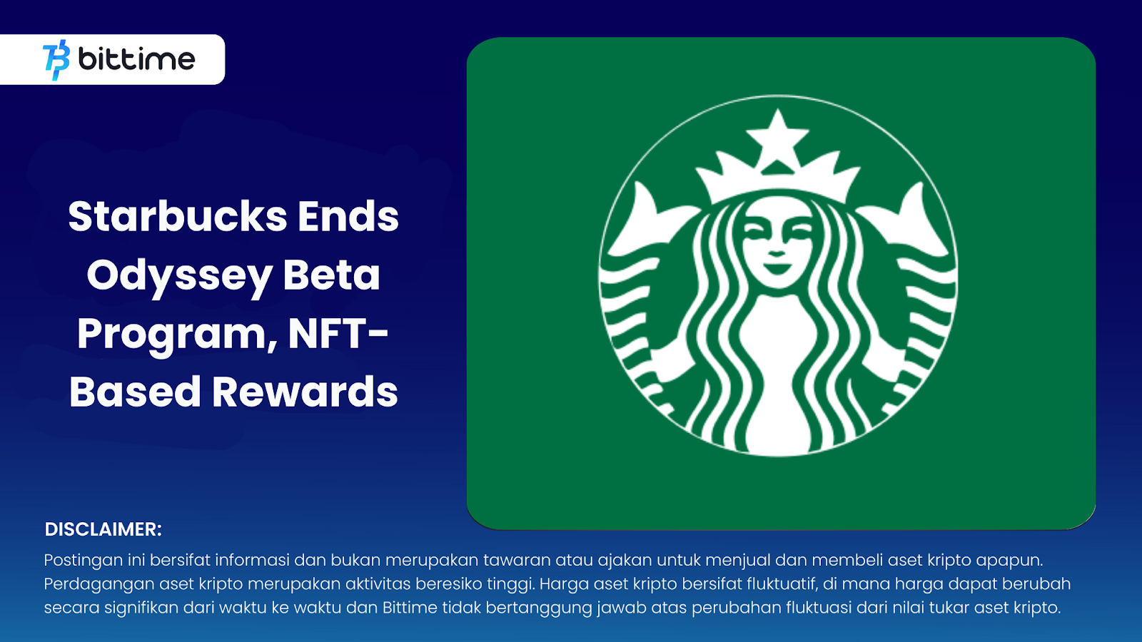 Starbucks Ends Odyssey Beta Program, NFT-Based Rewards – Bittime